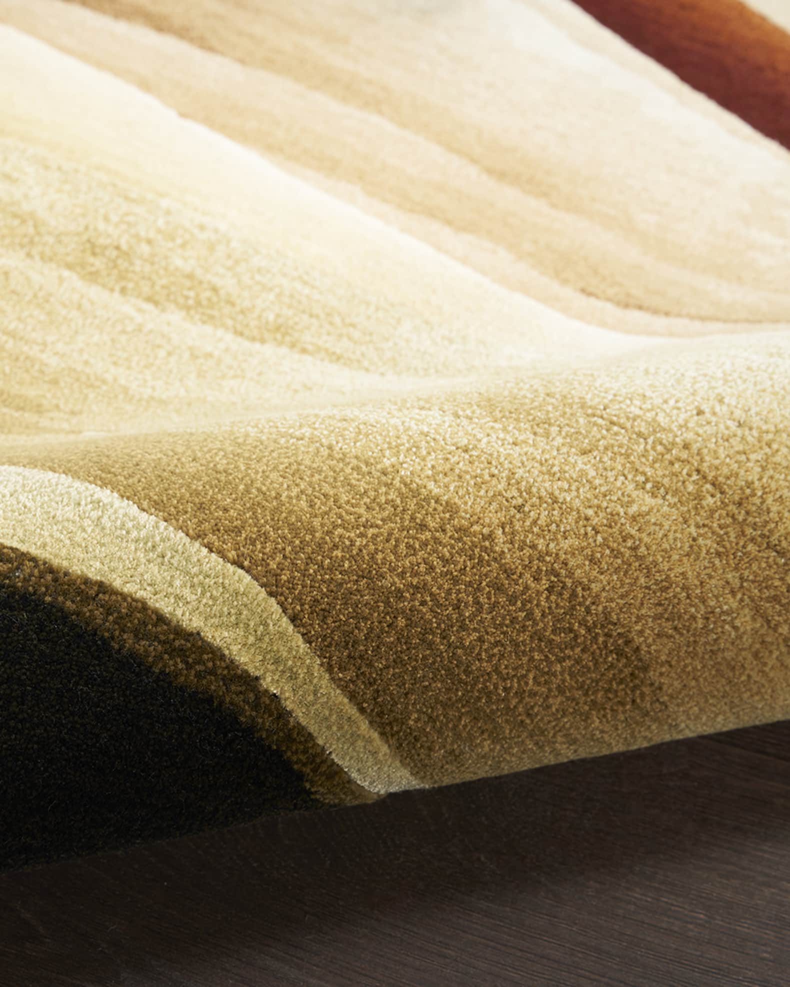 Modern Feather Hand-Tufted Rug | Neiman Marcus