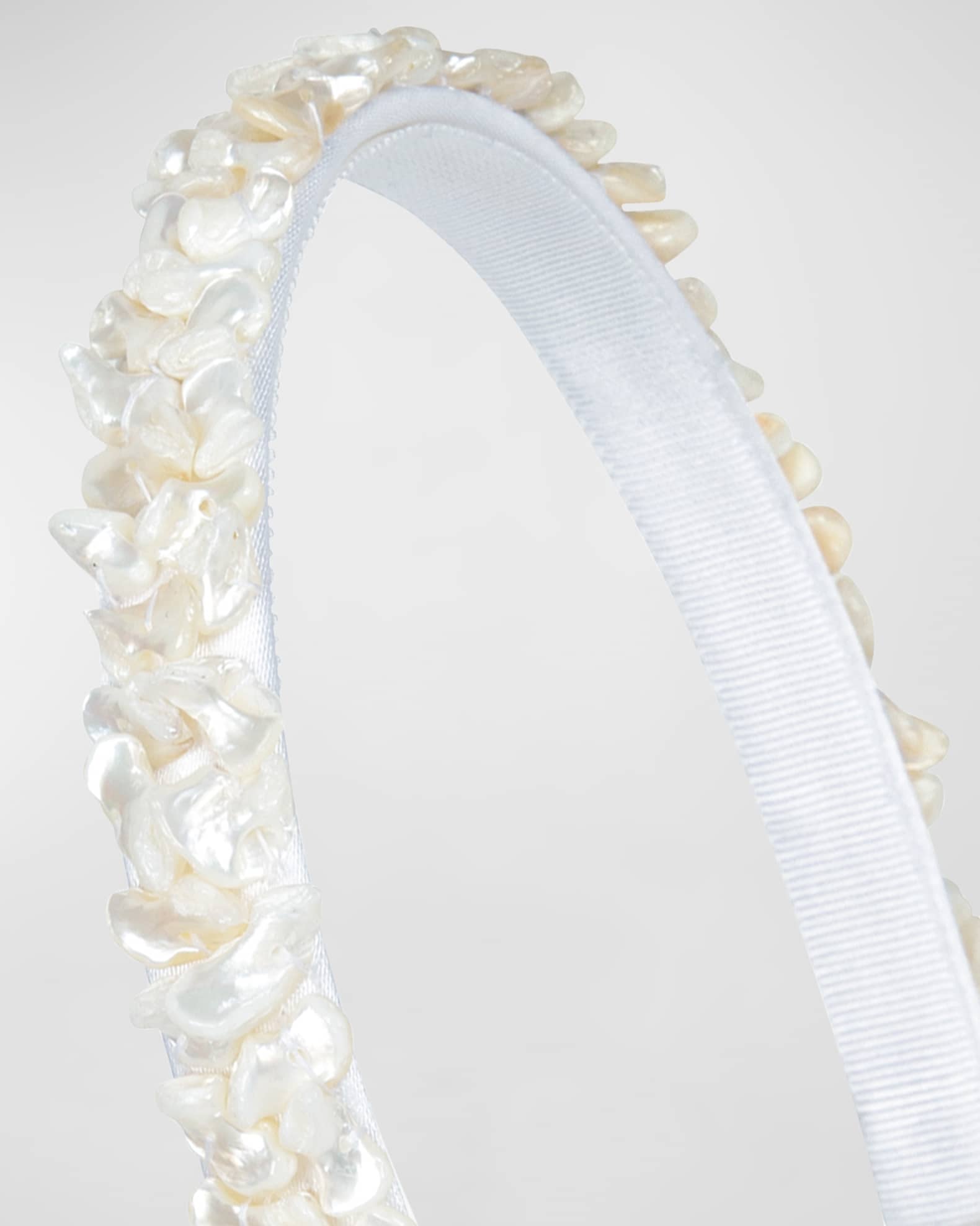 Jennifer Behr Beryl Pearly Headband | Neiman Marcus