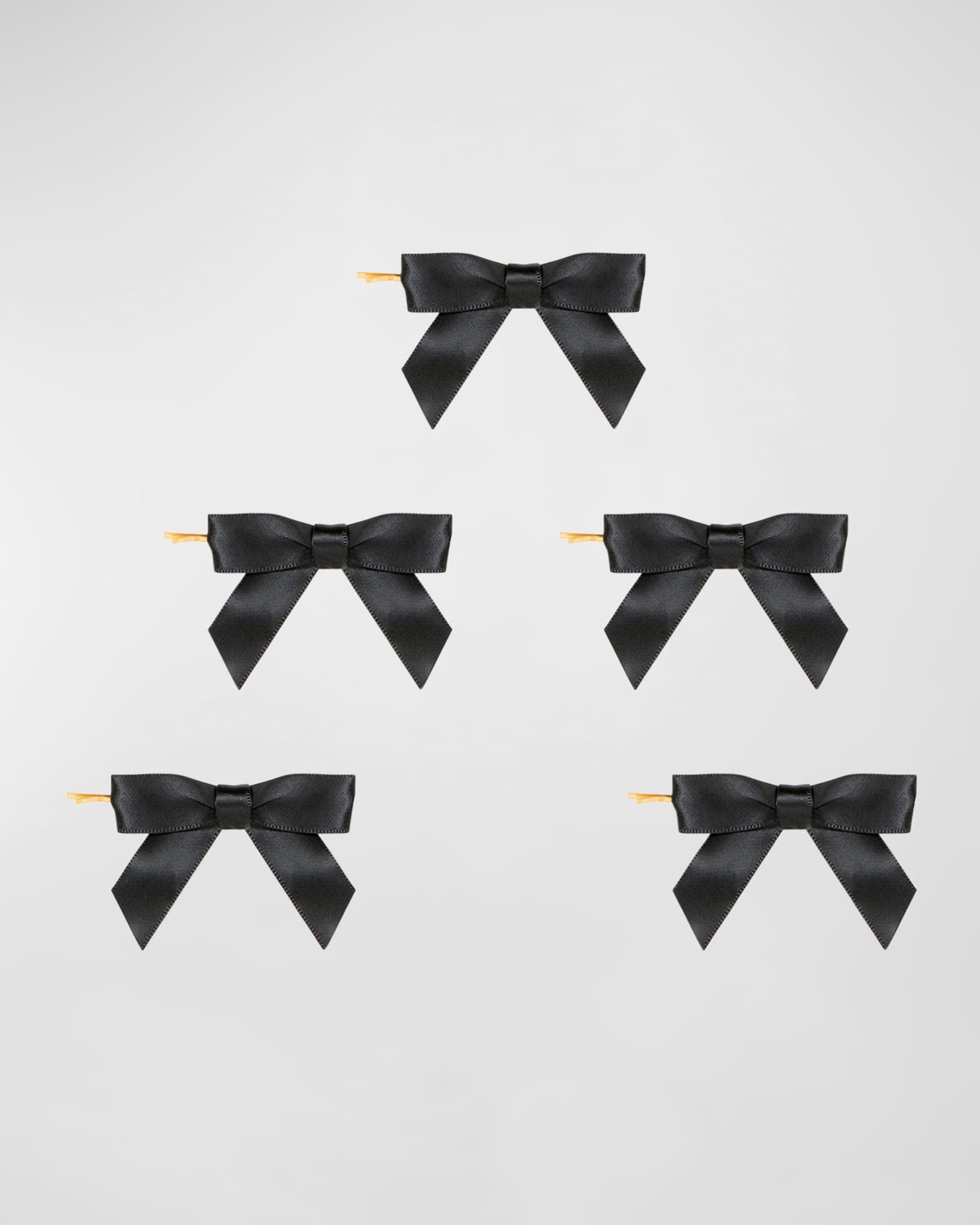 Jennifer Behr Emma Bow Bobby Pins, Set of 5 | Neiman Marcus