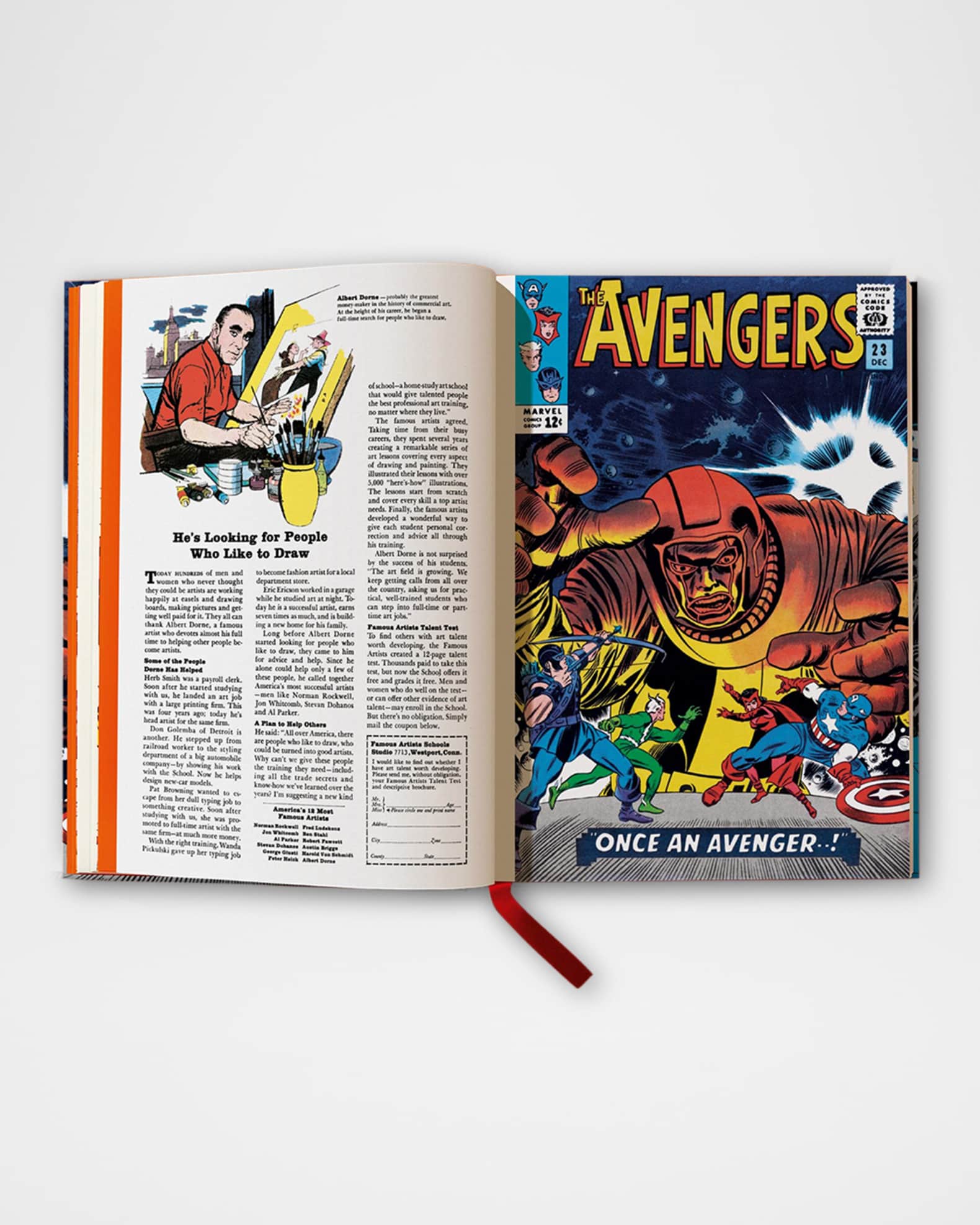 TASCHEN "Marvel Comics Library. Avengers. Vol. 2. 1965–1967" Book ...