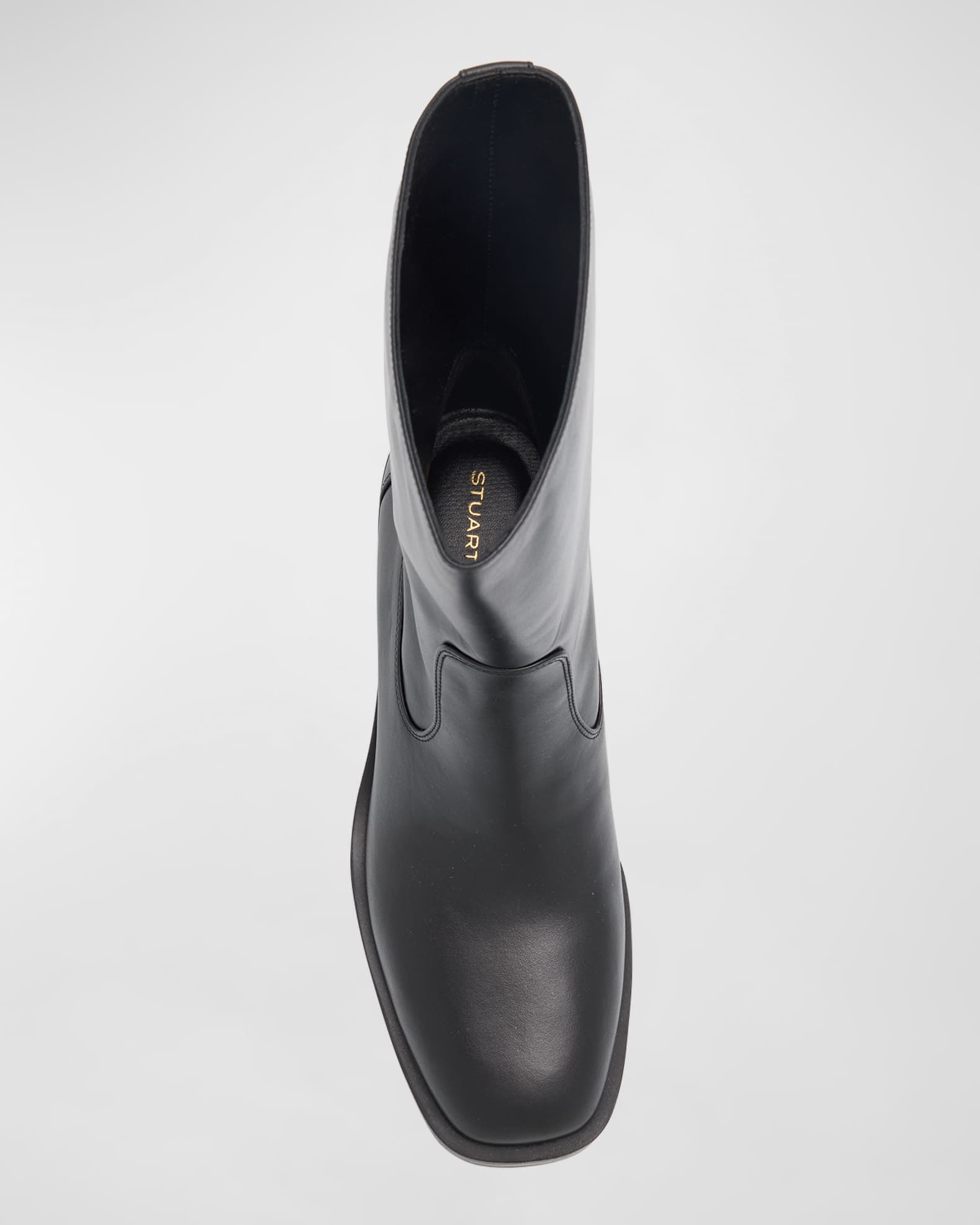 Stuart Weitzman Kaia Calfskin Ankle Boots | Neiman Marcus