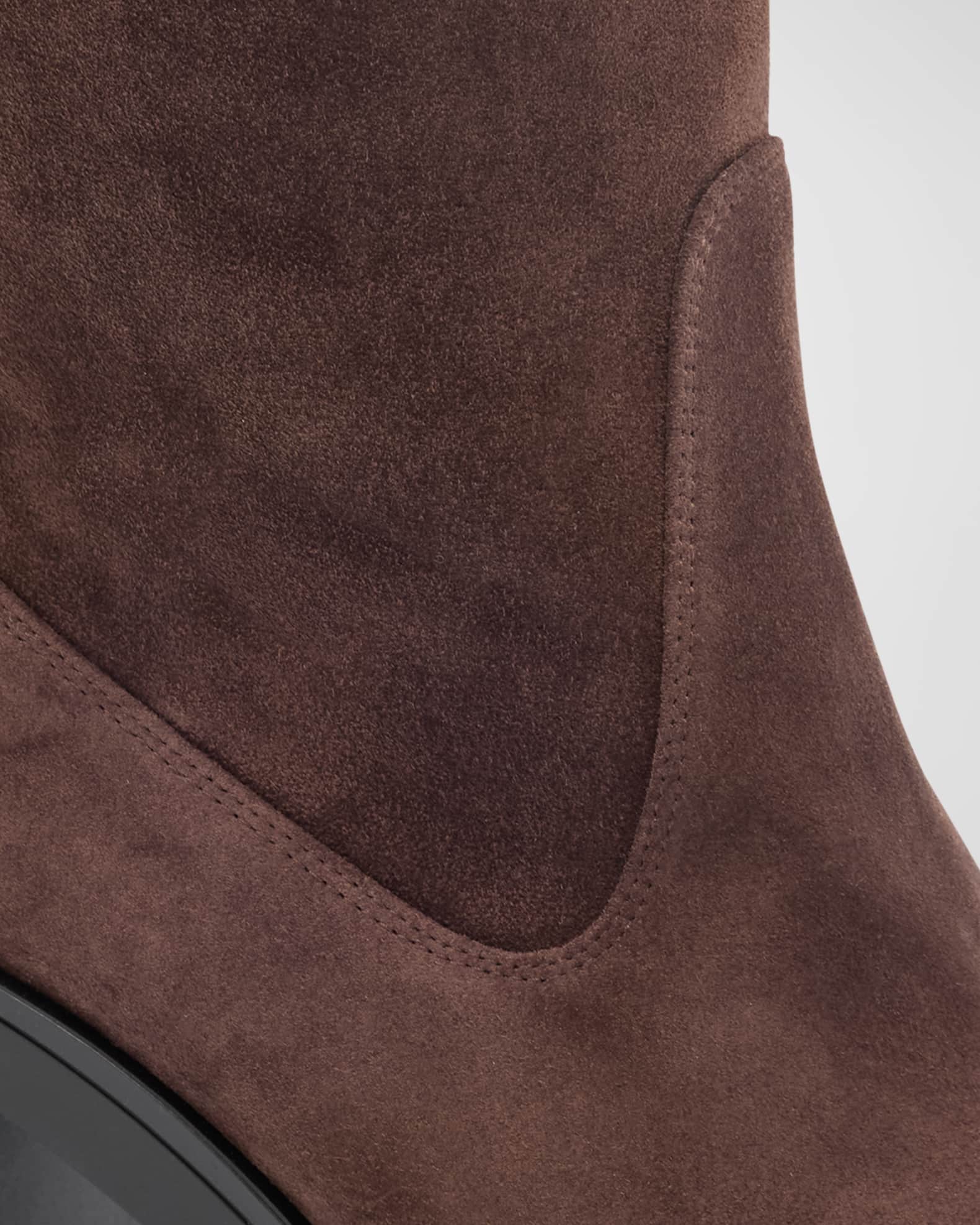 Stuart Weitzman Bethenny Suede Knee Boots | Neiman Marcus