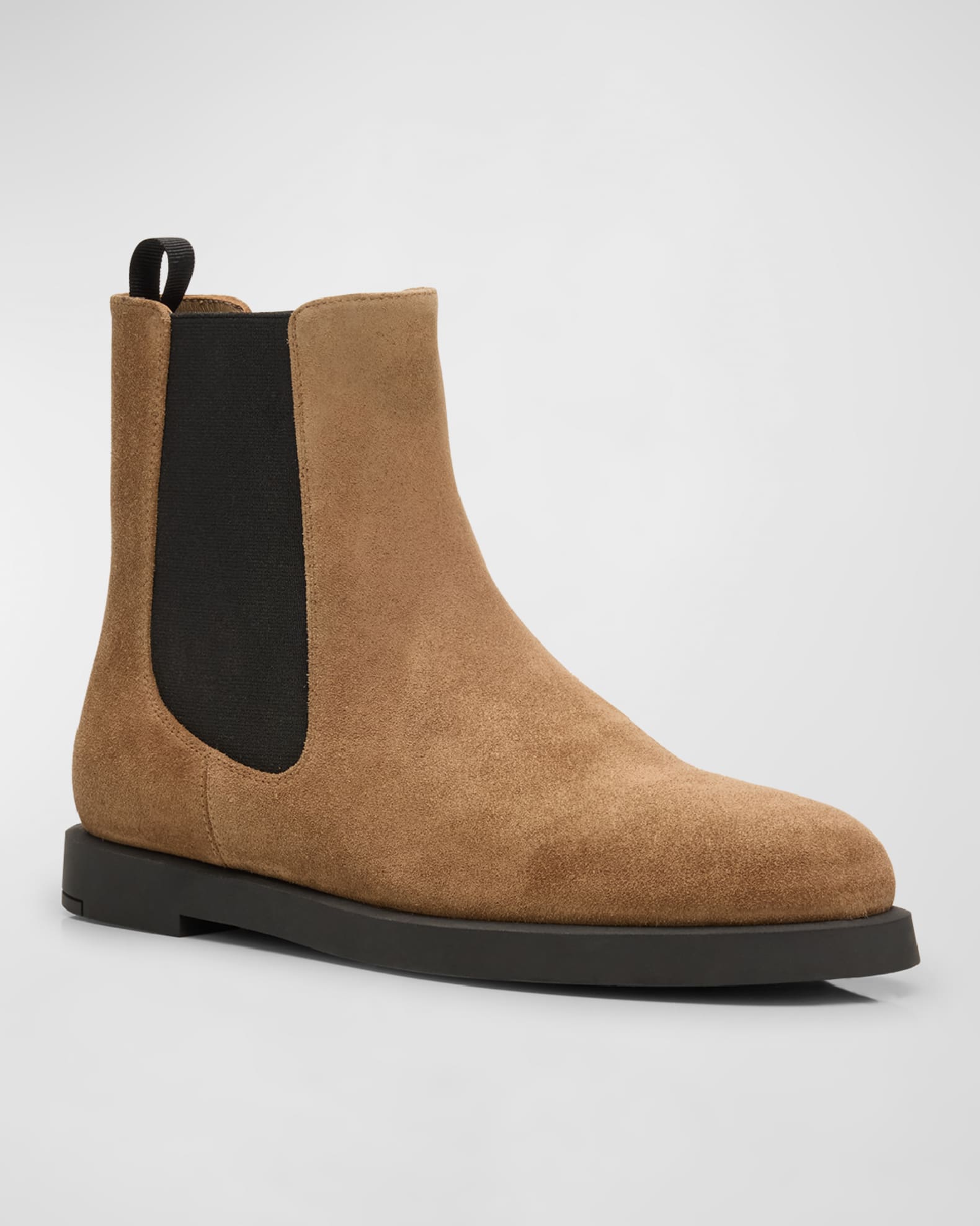 Stuart Weitzman Izzie Suede Chelsea Booties | Neiman Marcus
