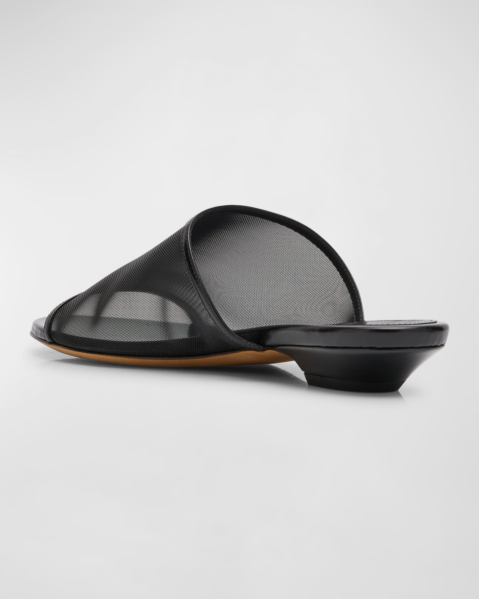 Khaite Marion Mesh Slide Sandals | Neiman Marcus