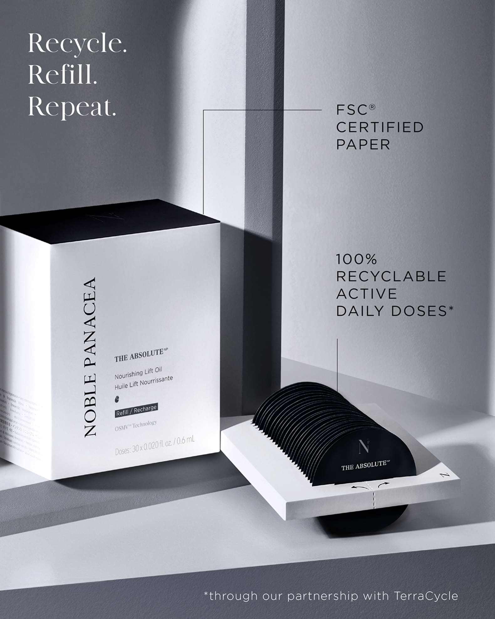 Noble Panacea The Absolute Nourishing Lift Oil Refill, 30 Doses ...