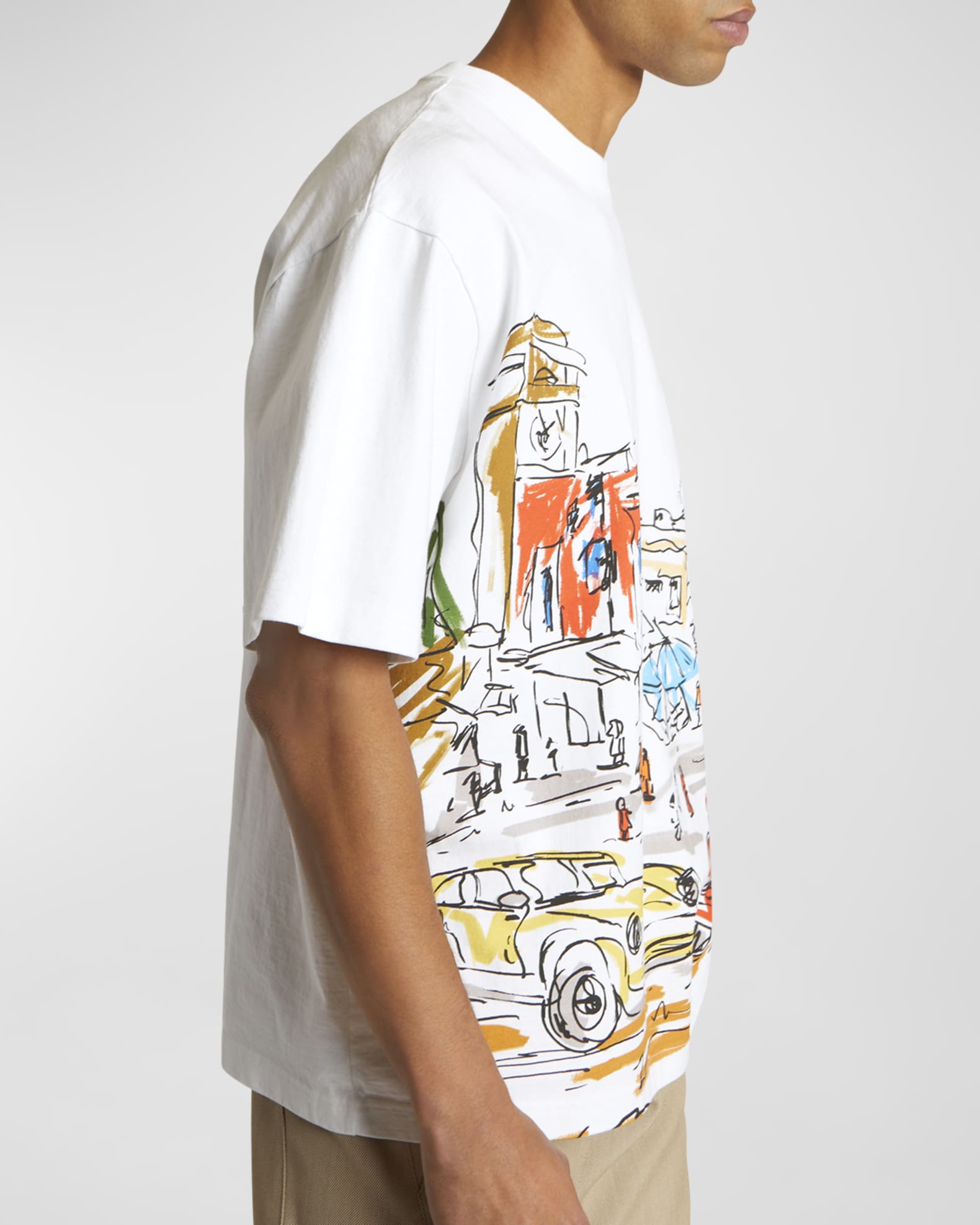 Jacquemus Men's Le T-Shirt Largo | Neiman Marcus