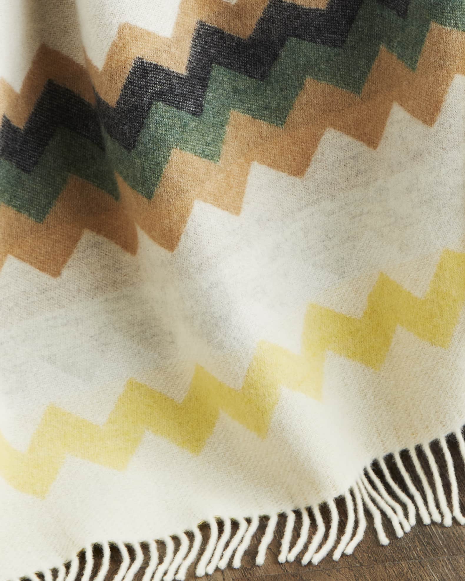 Missoni Home Clifford Wool-Blend Throw Blanket, 51" x 75" | Neiman Marcus