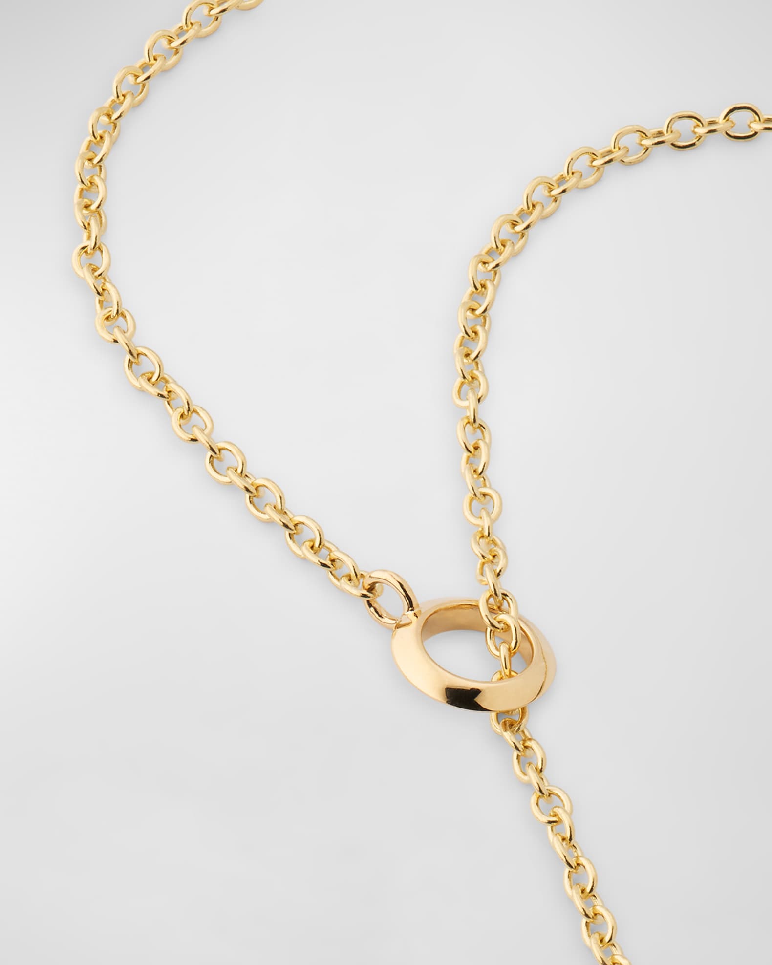 Walters Faith Grant 18K Yellow Gold Diamond 3mm Bar Necklace | Neiman ...