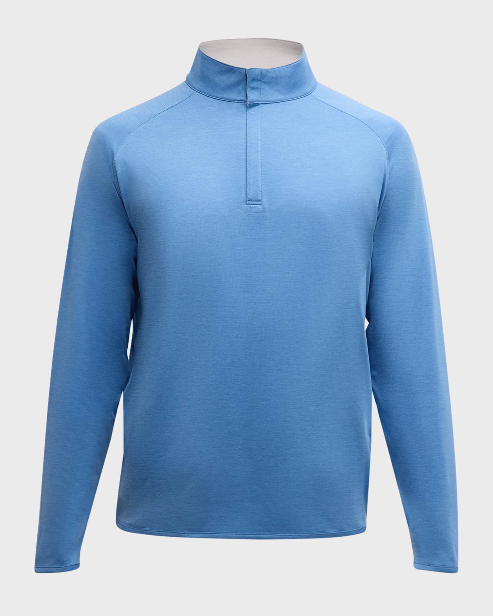 Peter Millar Men's Stealth Performance Quarter-Zip Sweater | Neiman Marcus