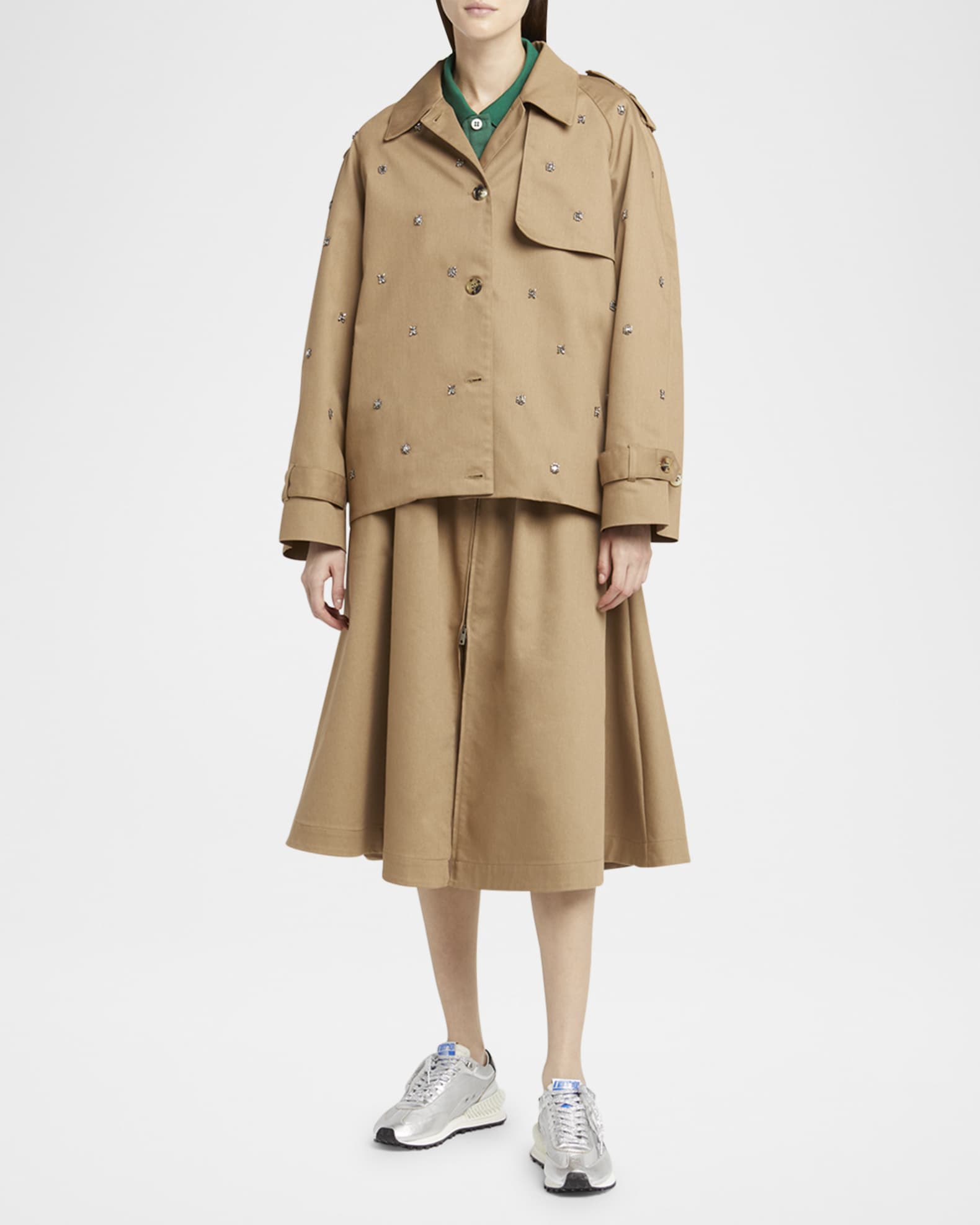 Golden Goose Marathon Retro Runner Sneakers | Neiman Marcus