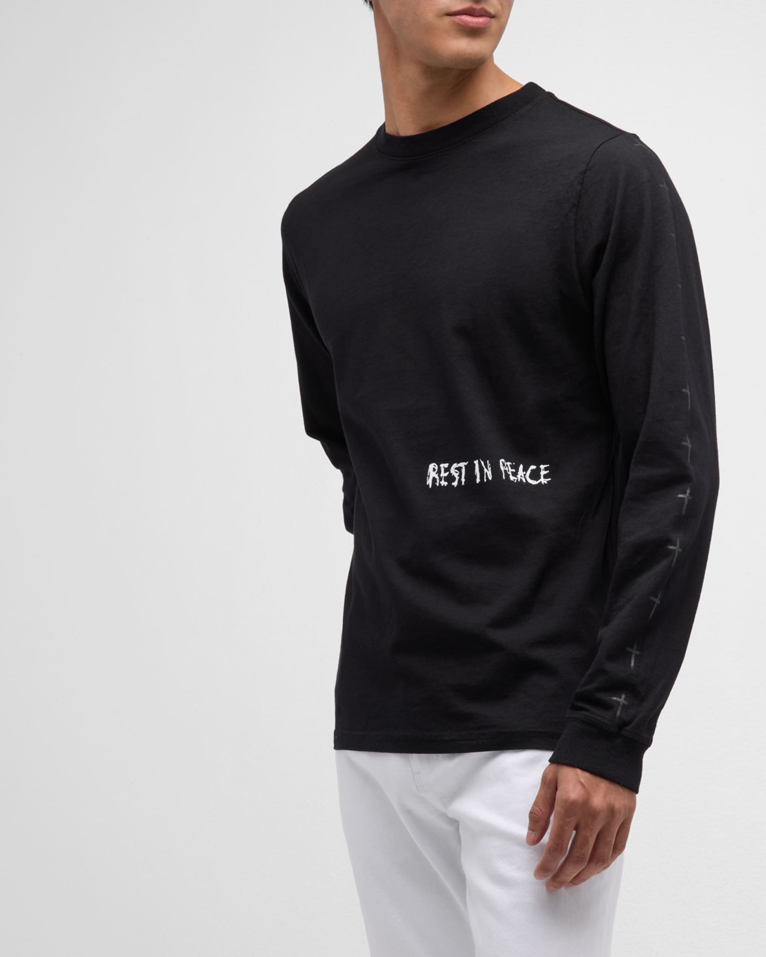 RTA Men's Lawrence Cross II T-Shirt | Neiman Marcus