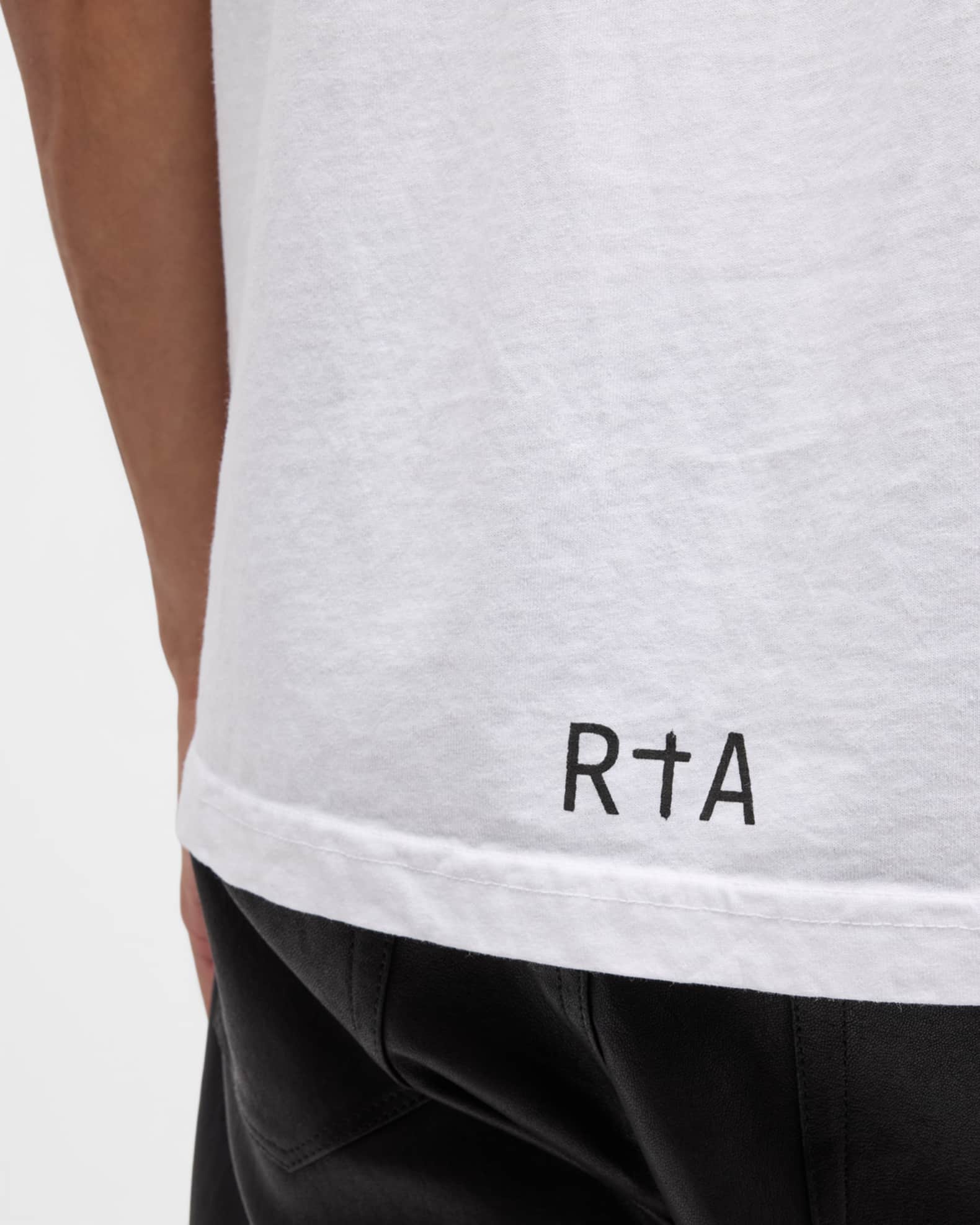 RTA Men's Logo-Print T-Shirt | Neiman Marcus