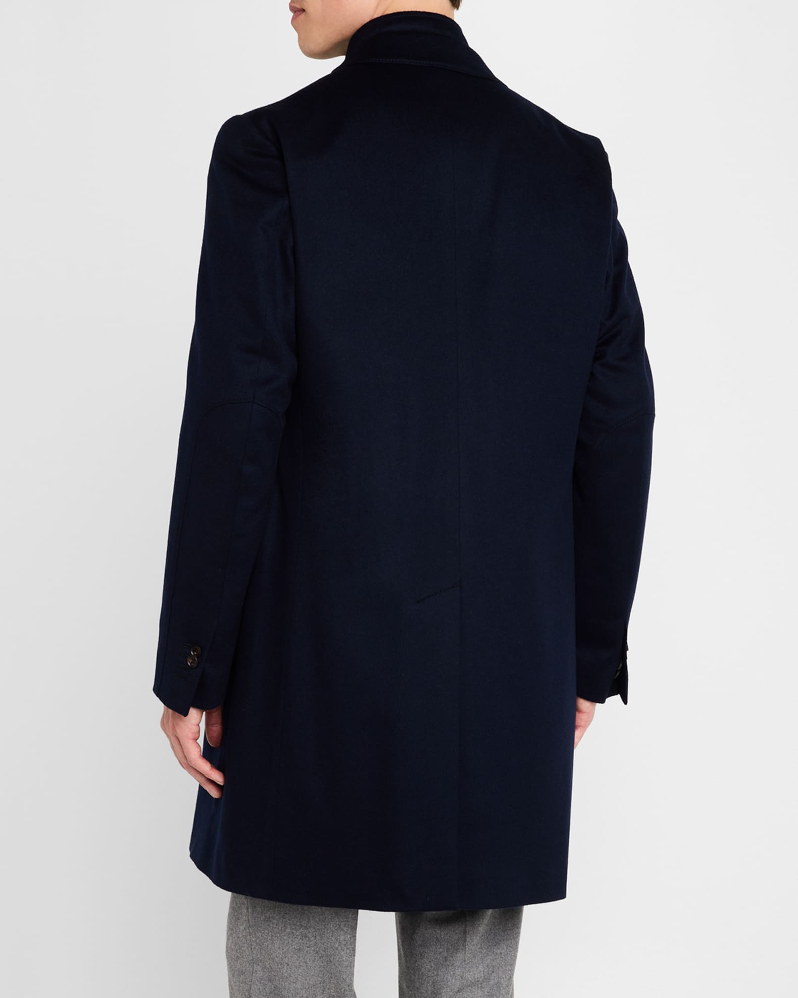 Corneliani Men's Wool ID Topcoat | Neiman Marcus