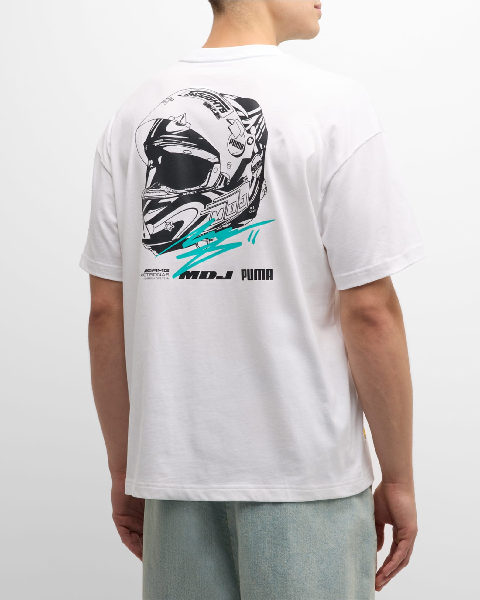 Puma Men's Mercedes-AMG Petronas F1 x Mad Dog Jones T-Shirt | Neiman Marcus
