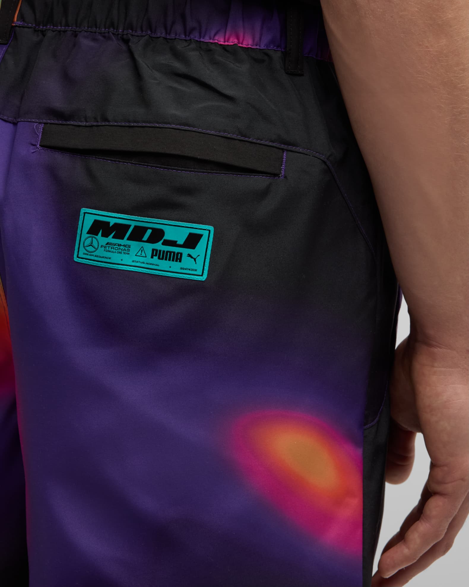 Puma Men's Mercedes-AMG Petronas F1 x Mad Dog Jones Shorts | Neiman Marcus