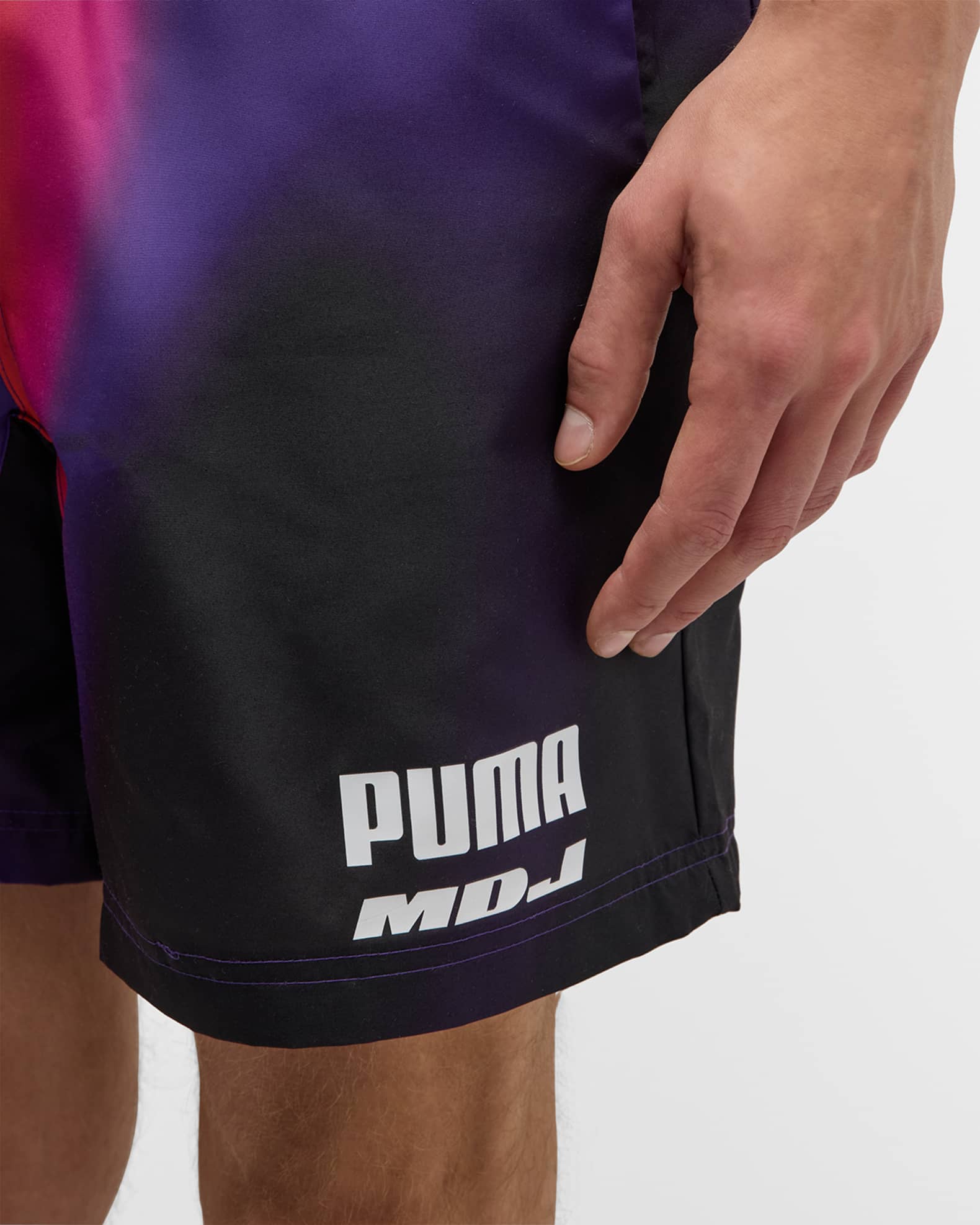 Puma Men's Mercedes-AMG Petronas F1 x Mad Dog Jones Shorts | Neiman Marcus