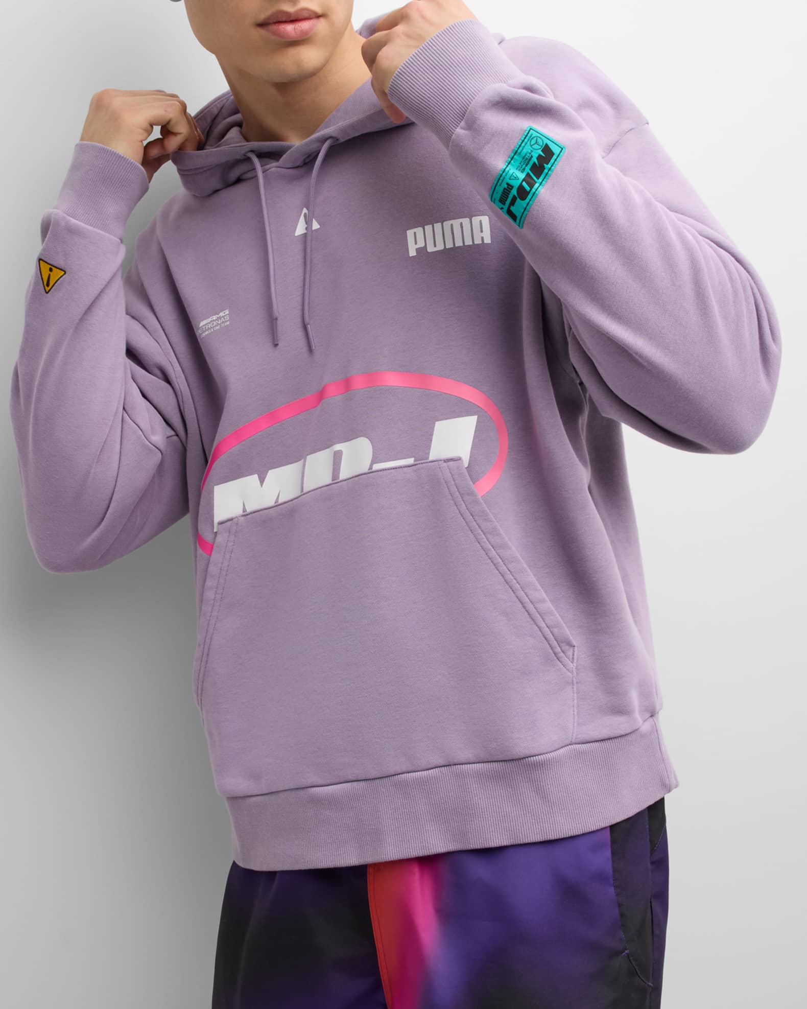 Puma Men's Mercedes-AMG Petronas F1 x Mad Dog Jones Hoodie | Neiman Marcus