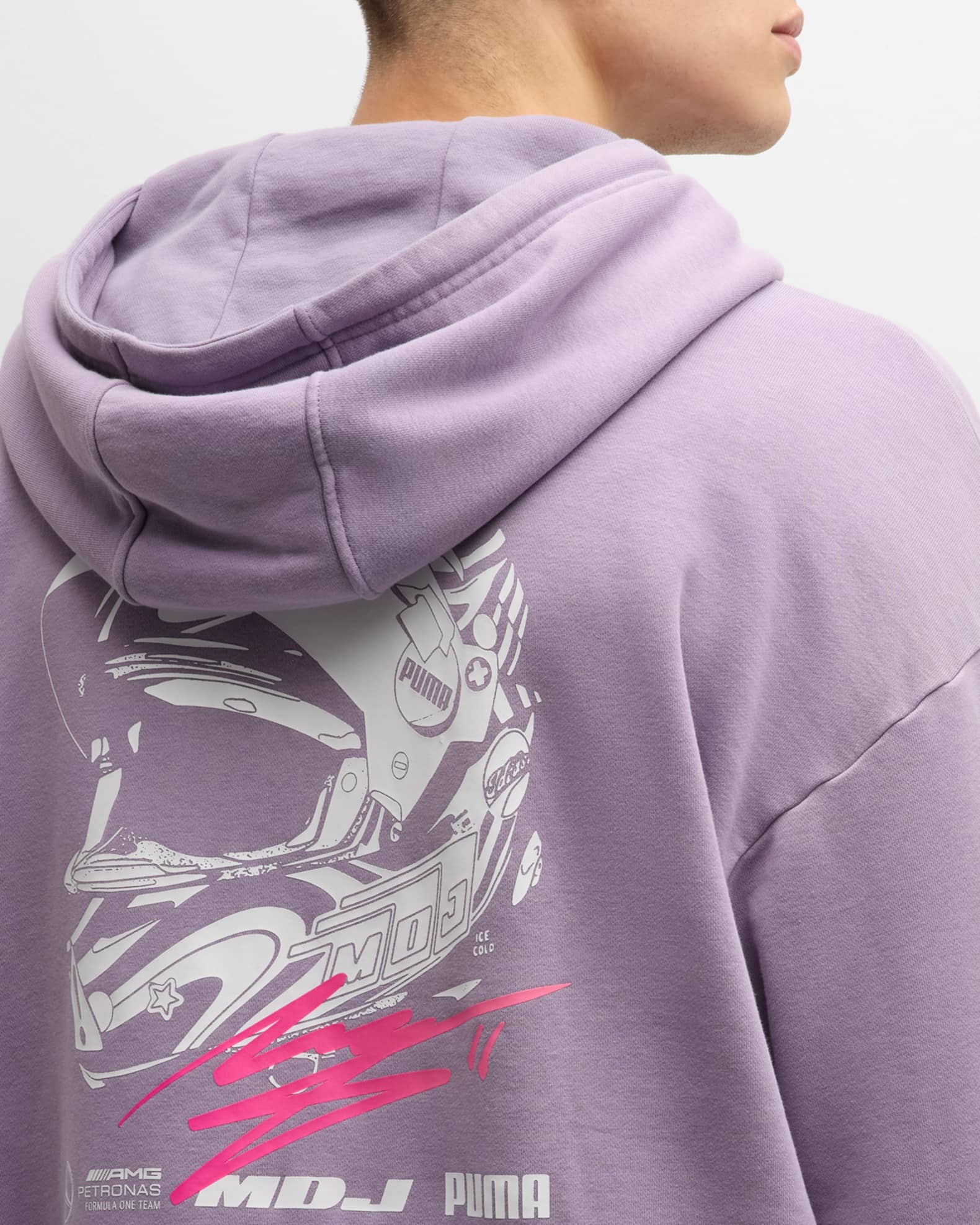 Puma Men's Mercedes-AMG Petronas F1 x Mad Dog Jones Hoodie | Neiman Marcus