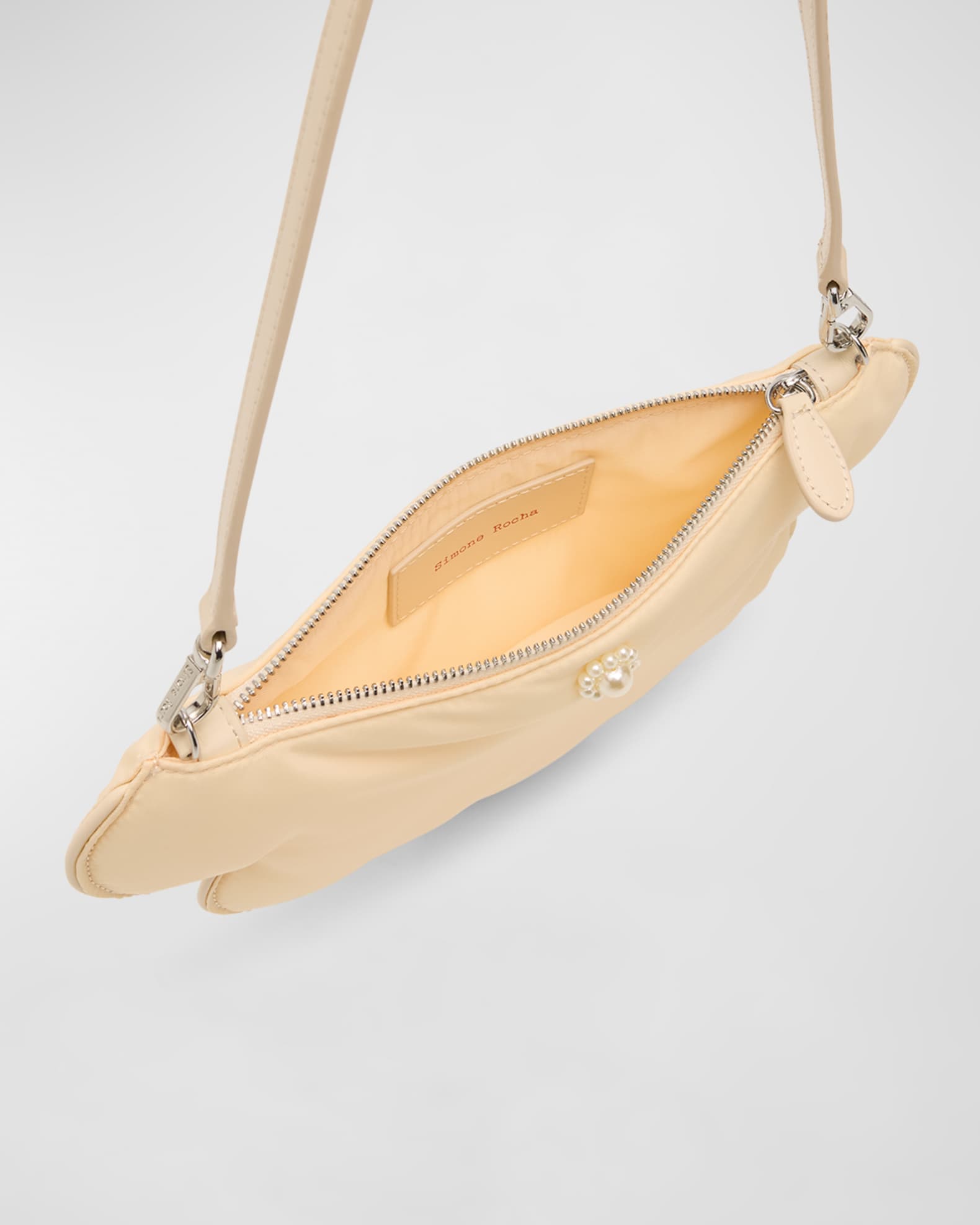 Simone Rocha Daisy Zip Shoulder Bag | Neiman Marcus