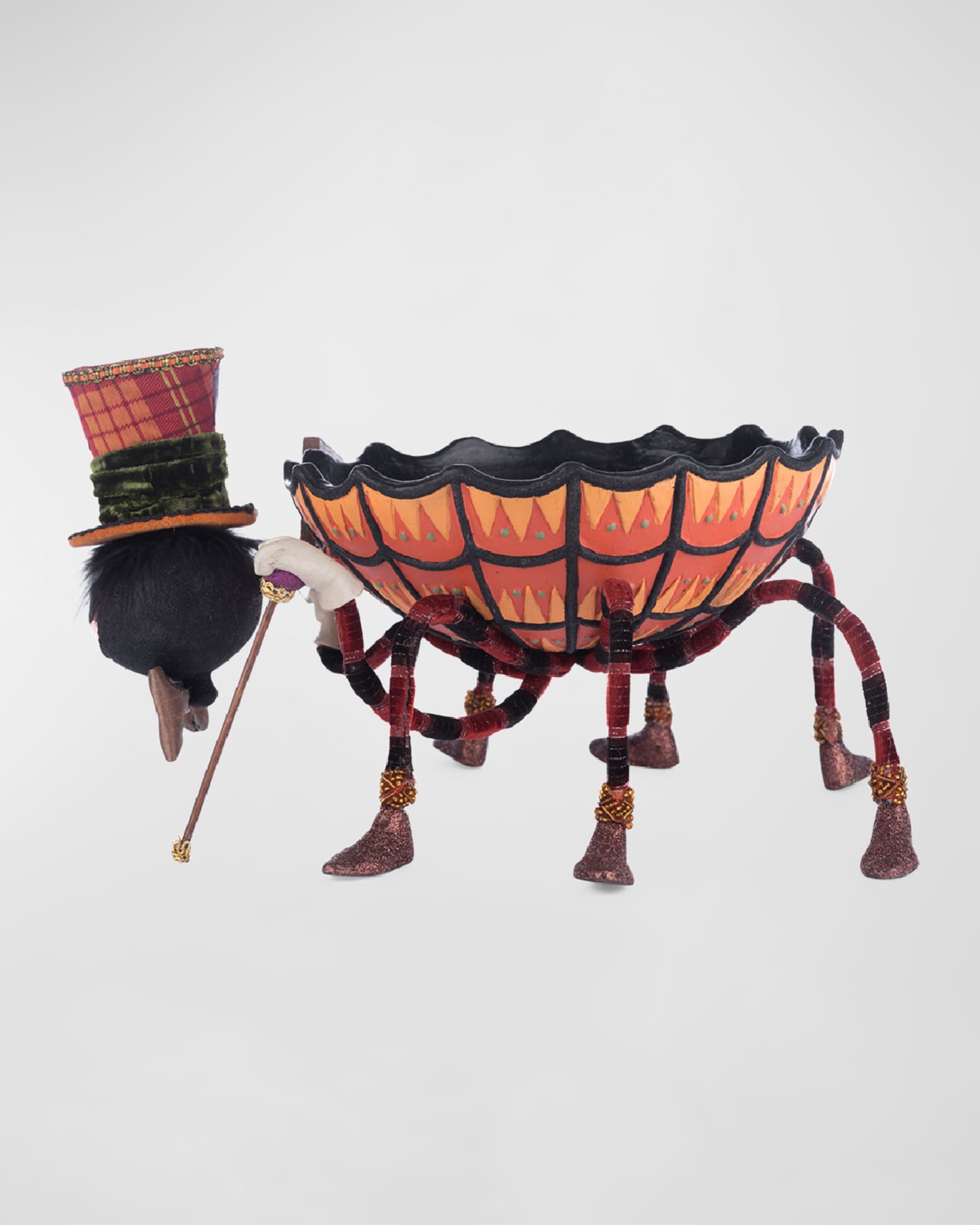 Katherine's Collection Broomstick Acres Spider Candy Dish | Neiman Marcus