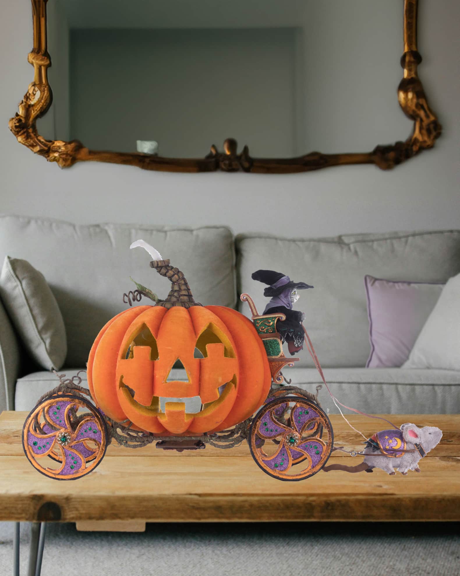 Katherine's Collection Enchanted Pumpkin Carriage | Neiman Marcus