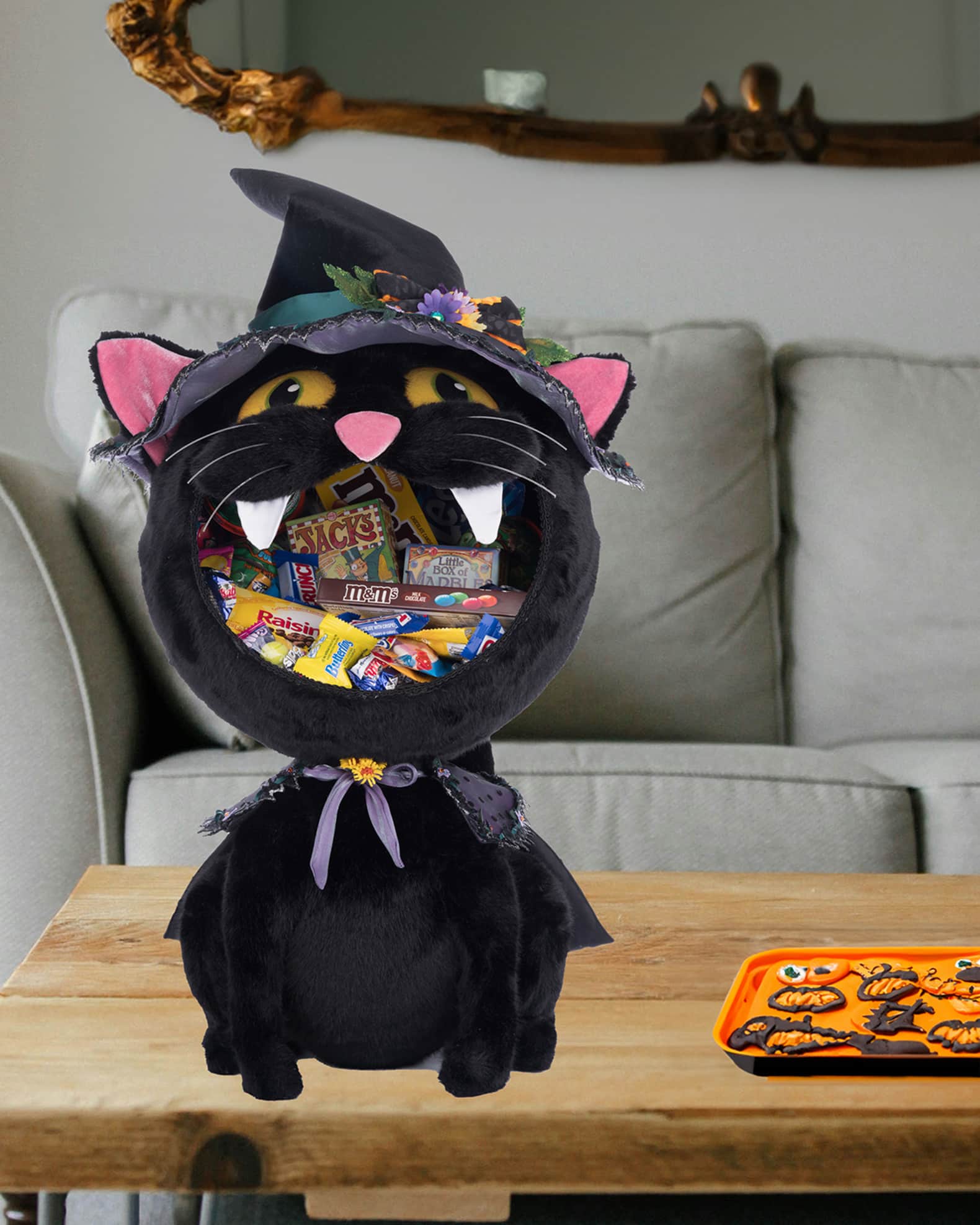 Katherine's Collection Black Cat Candy Container | Neiman Marcus