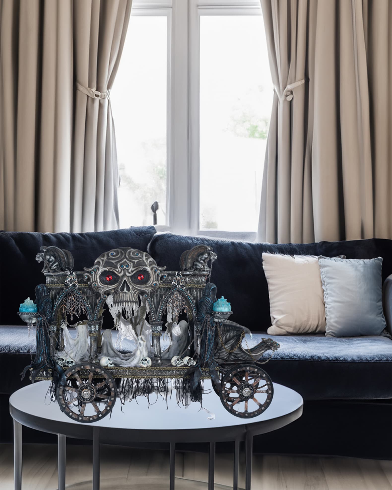 Katherine's Collection Grim Reaper Carriage Halloween Decor | Neiman Marcus