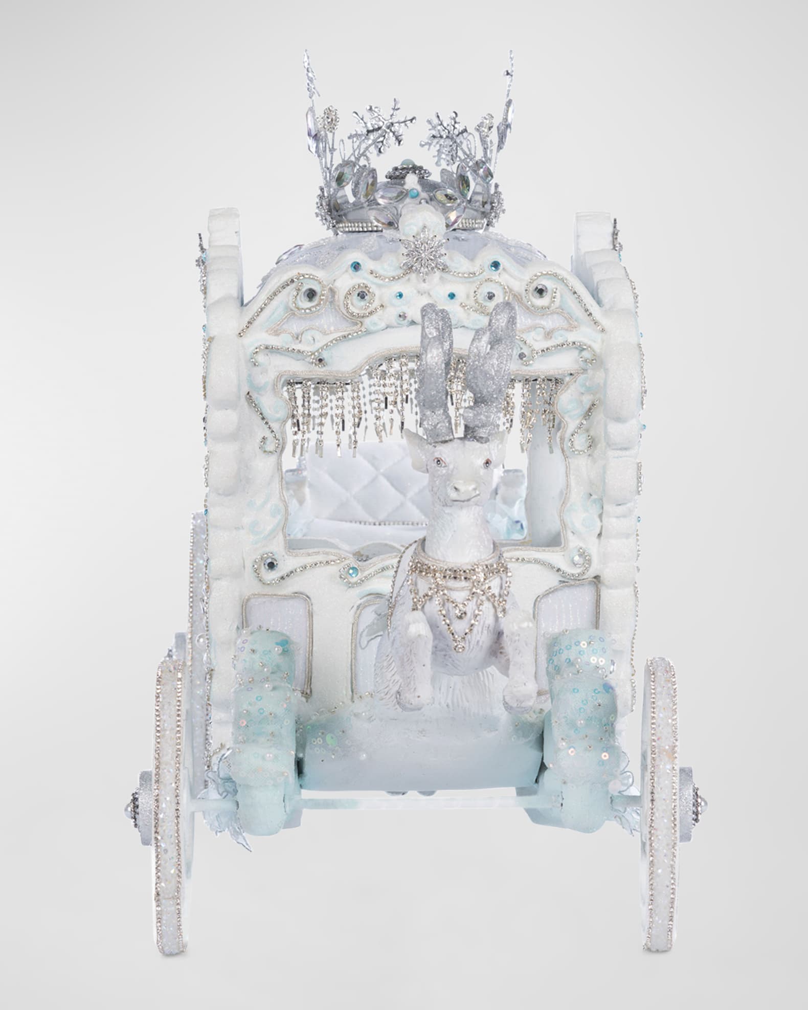 Katherine's Collection Snowflake Carriage Christmas Decor | Neiman Marcus