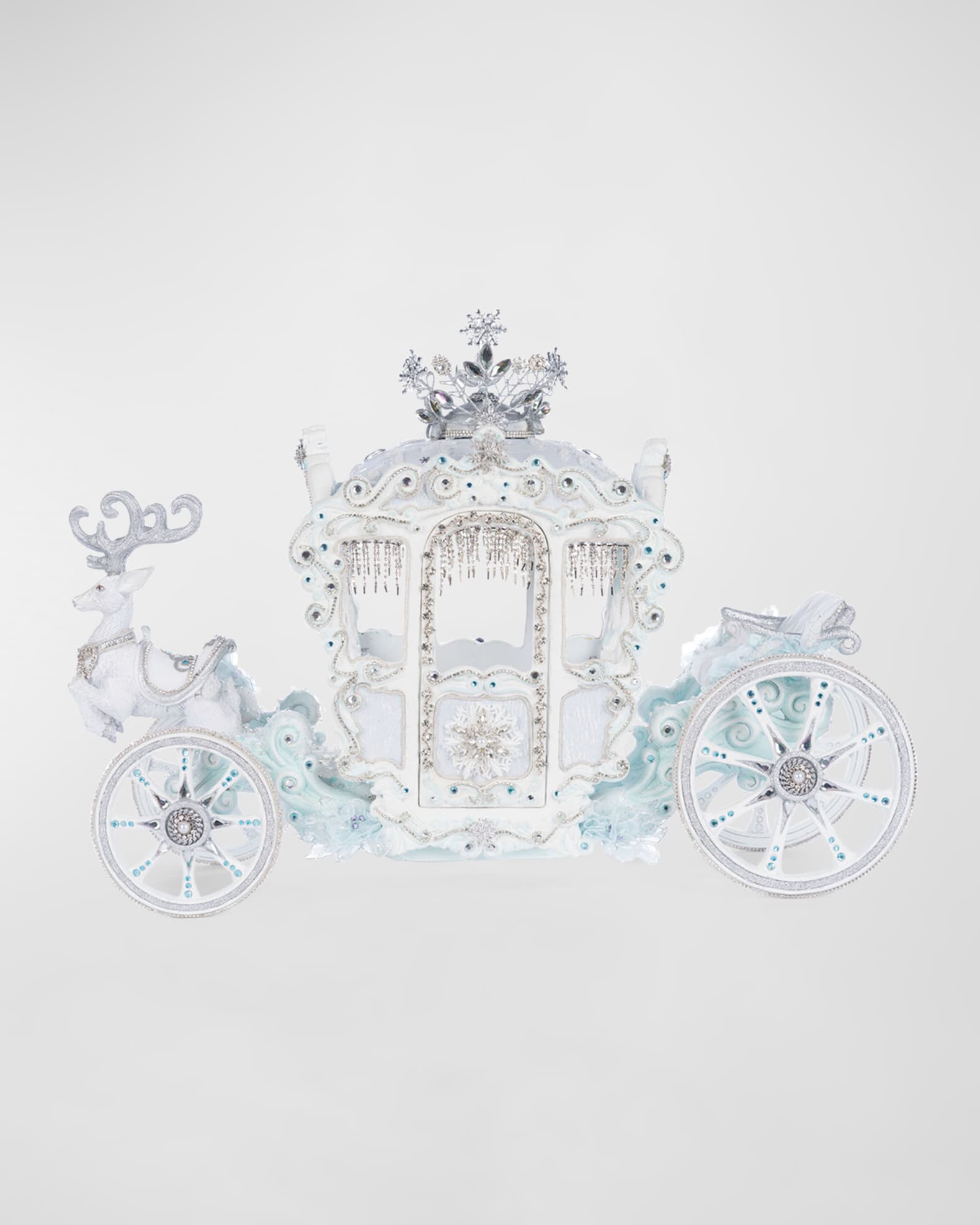 Katherine's Collection Snowflake Carriage Christmas Decor | Neiman Marcus