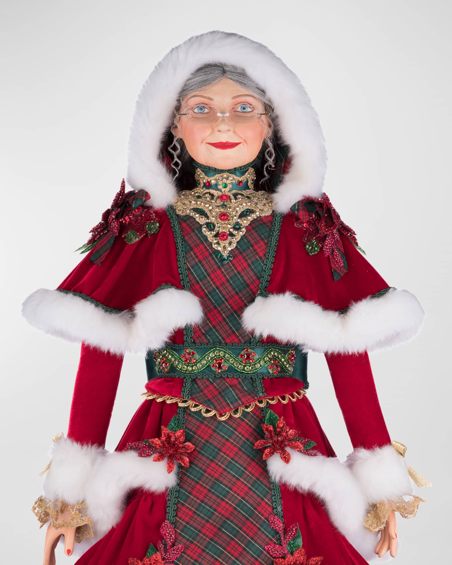 Katherine's Collection Merry Magic Mrs. Claus Doll | Neiman Marcus