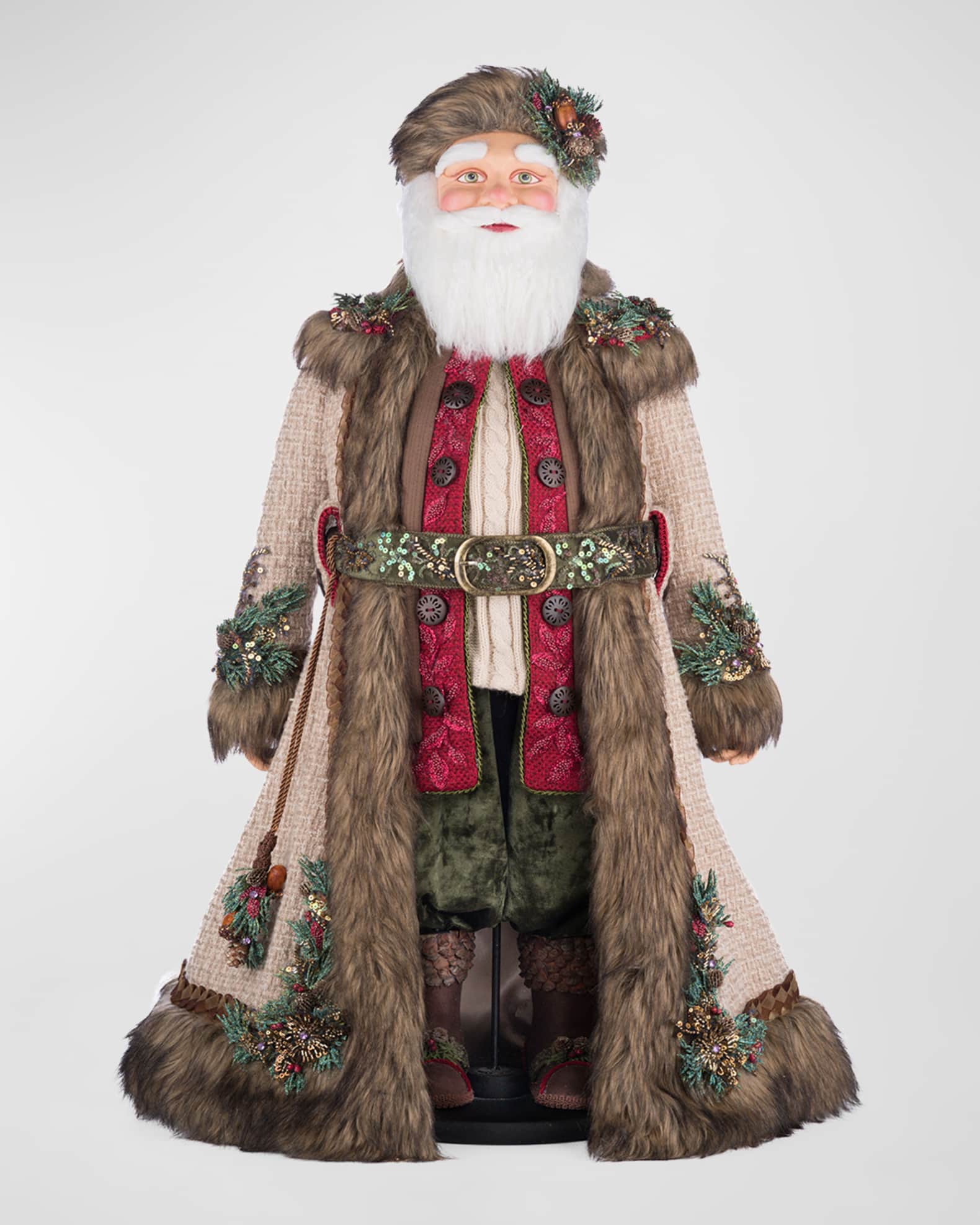 Katherine's Collection Papa Nicholas North Santa Doll, 32" | Neiman Marcus
