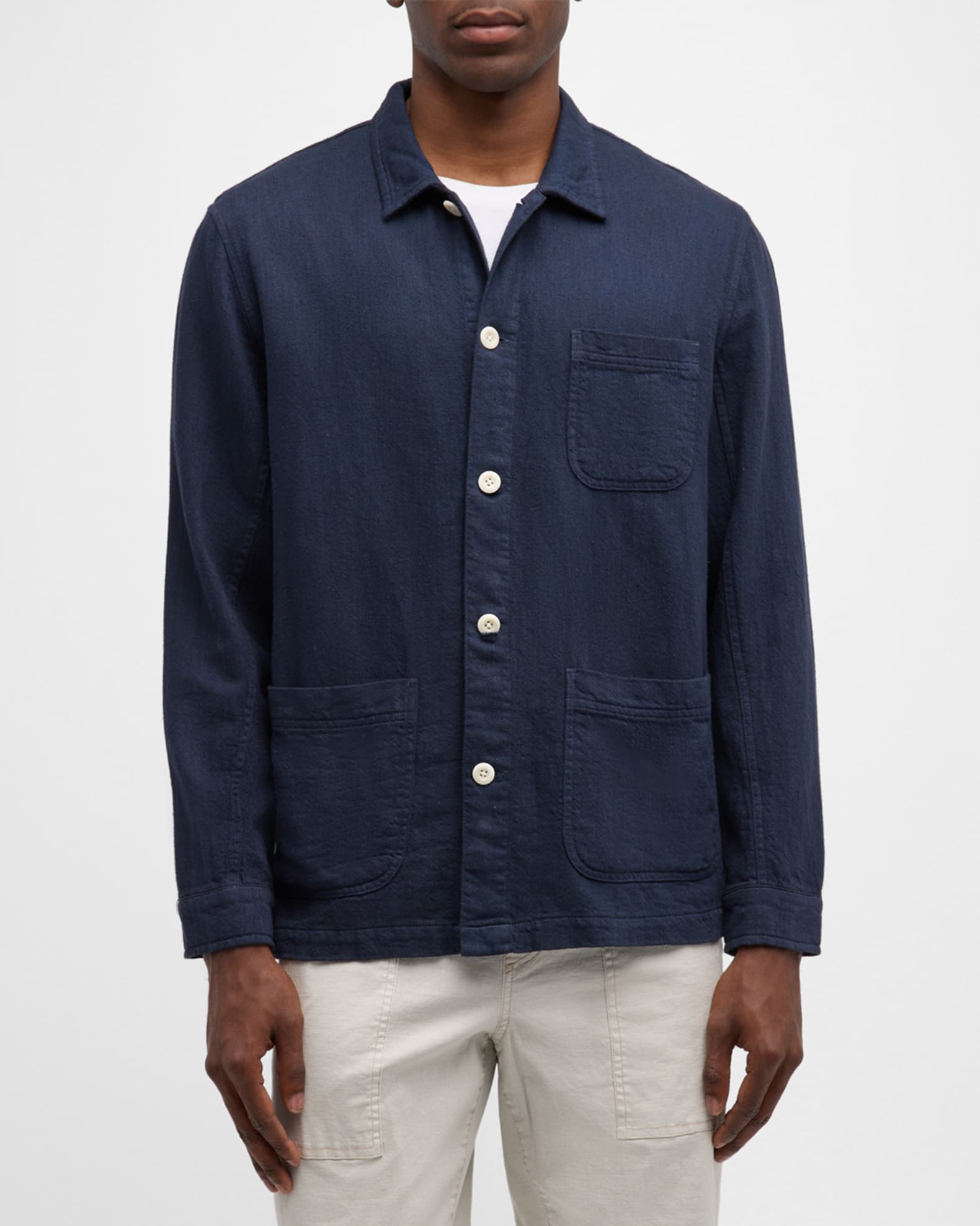 Rails Men's Ambrose Twill Button-Down Shirt | Neiman Marcus