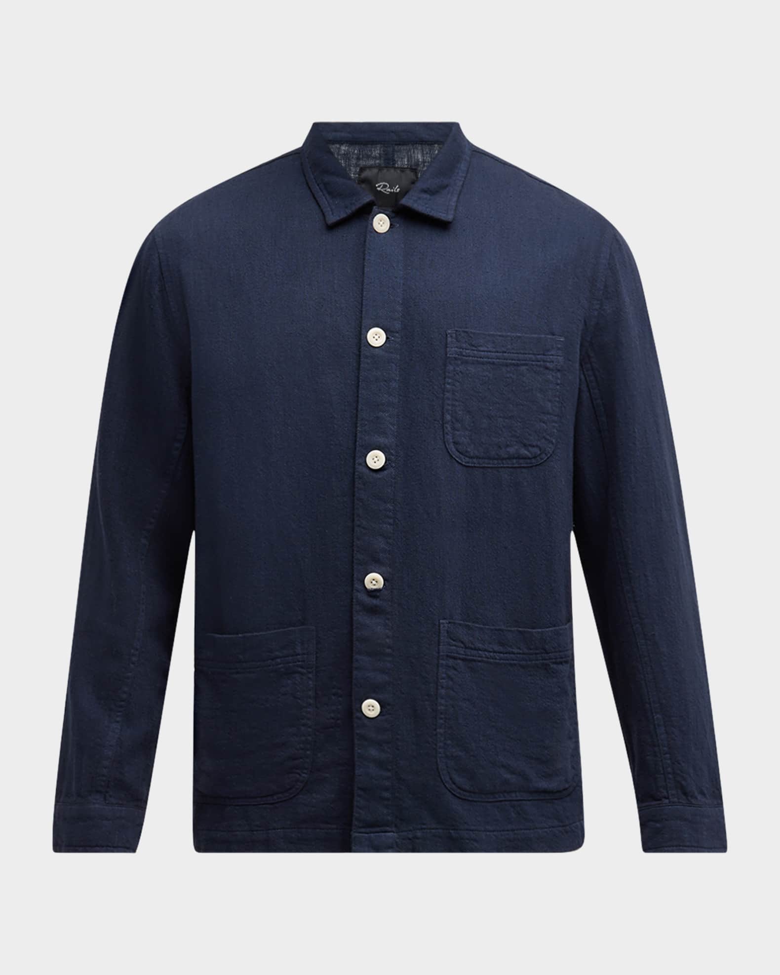 Rails Men's Ambrose Twill Button-Down Shirt | Neiman Marcus