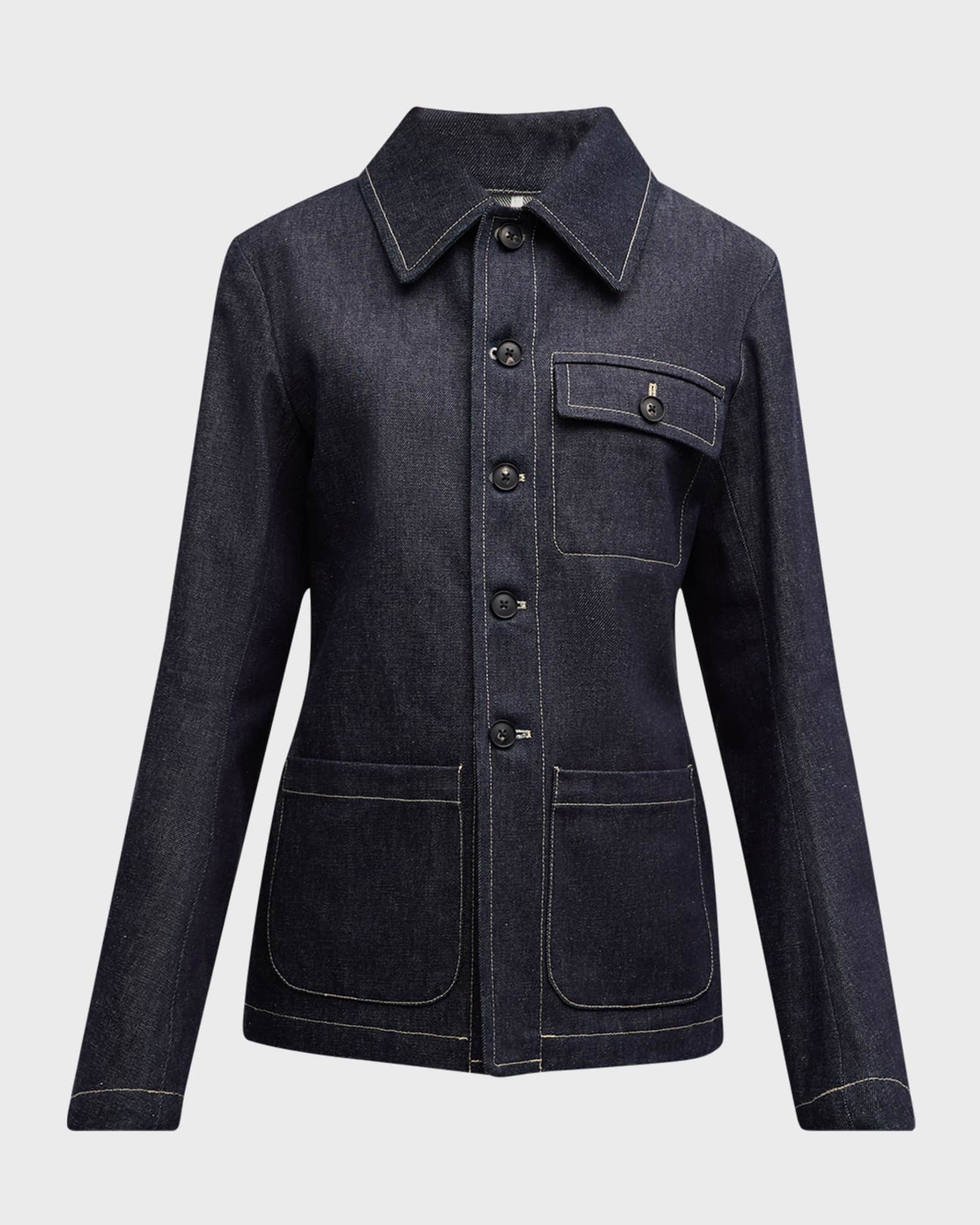 Co Denim Workwear Jacket | Neiman Marcus