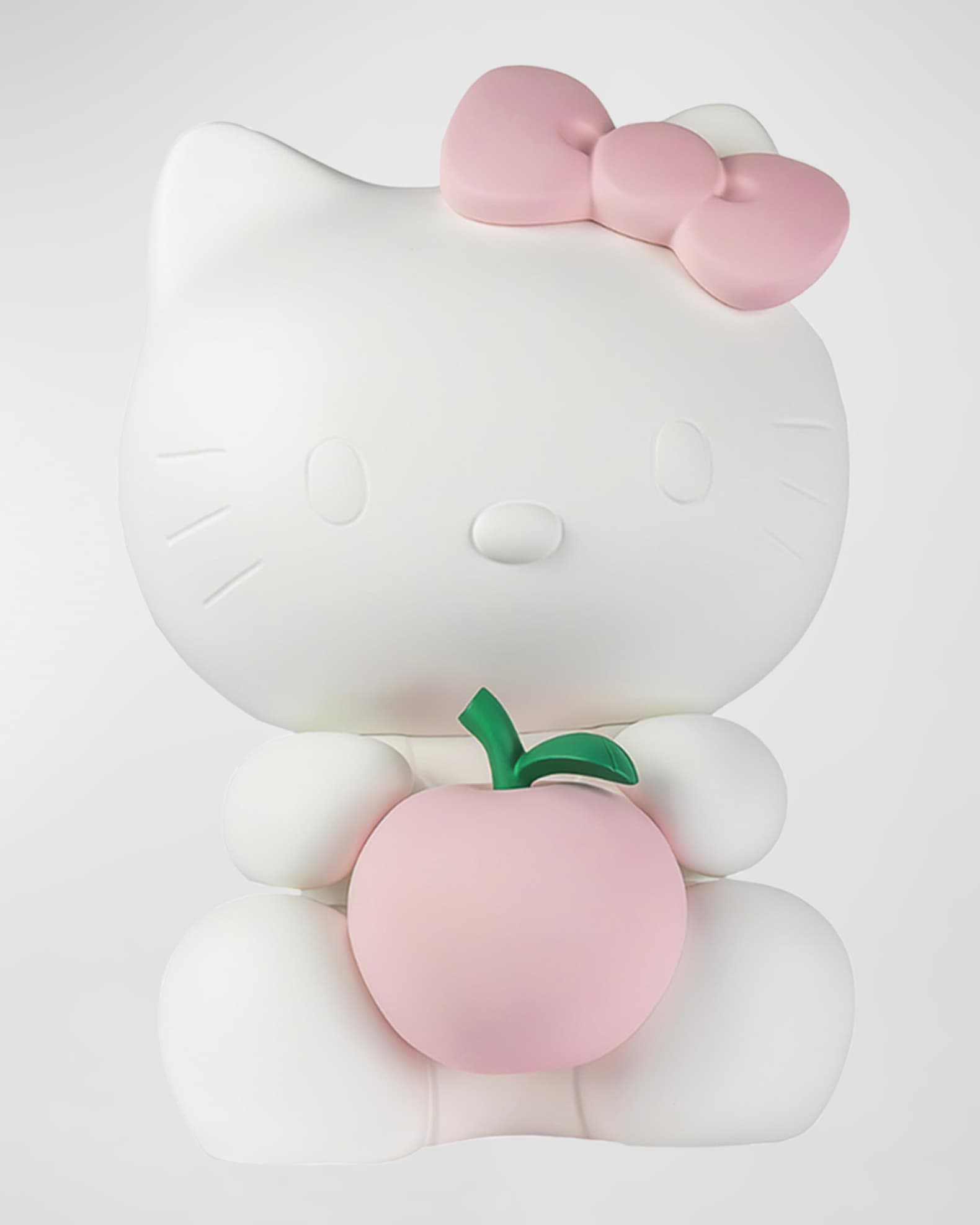 LEBLON DELIENNE Hello Kitty Apple Figurine - Matte White & Pastel Pink ...