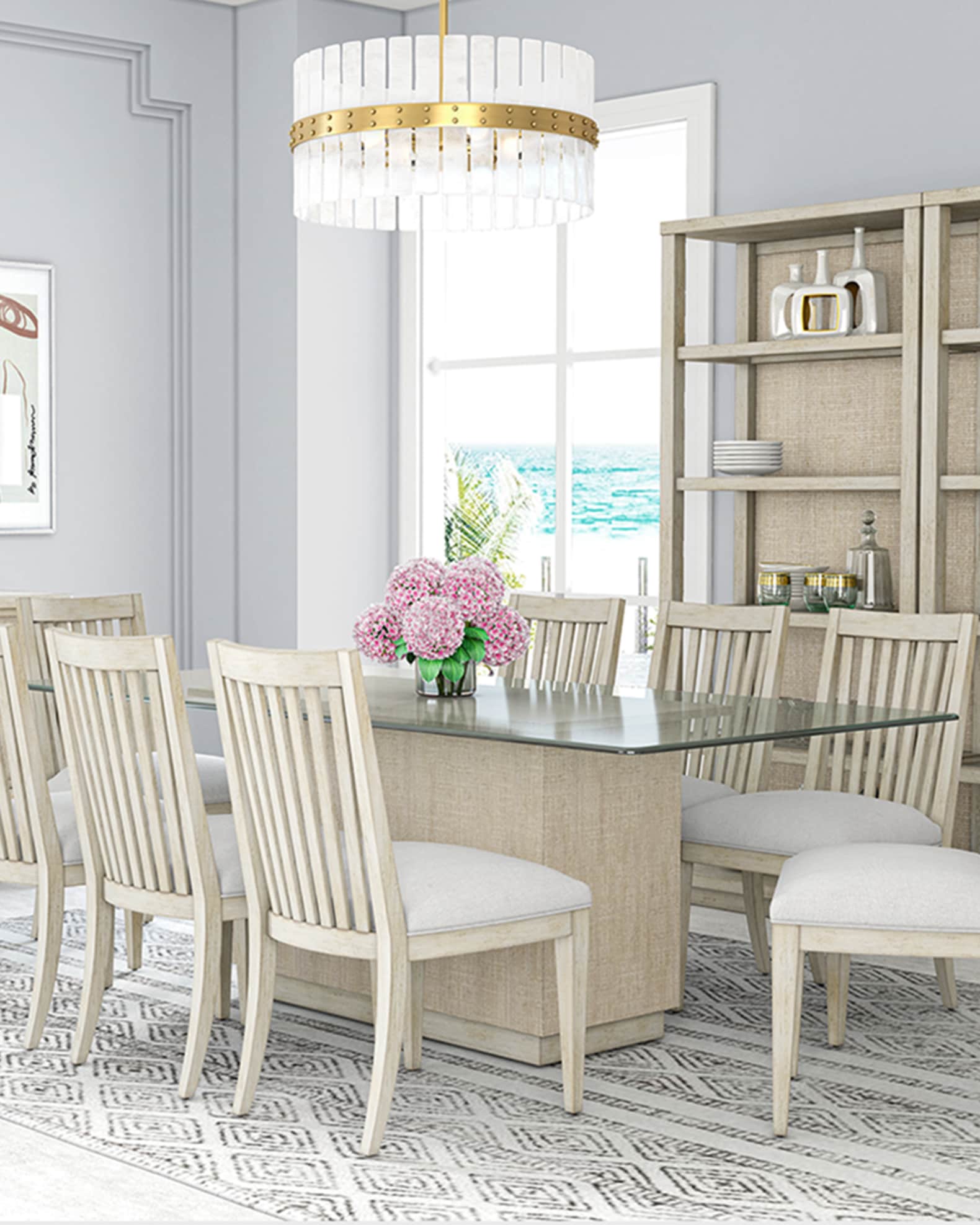 A.R.T. Furniture Cotiere Dining Table, 82" | Neiman Marcus