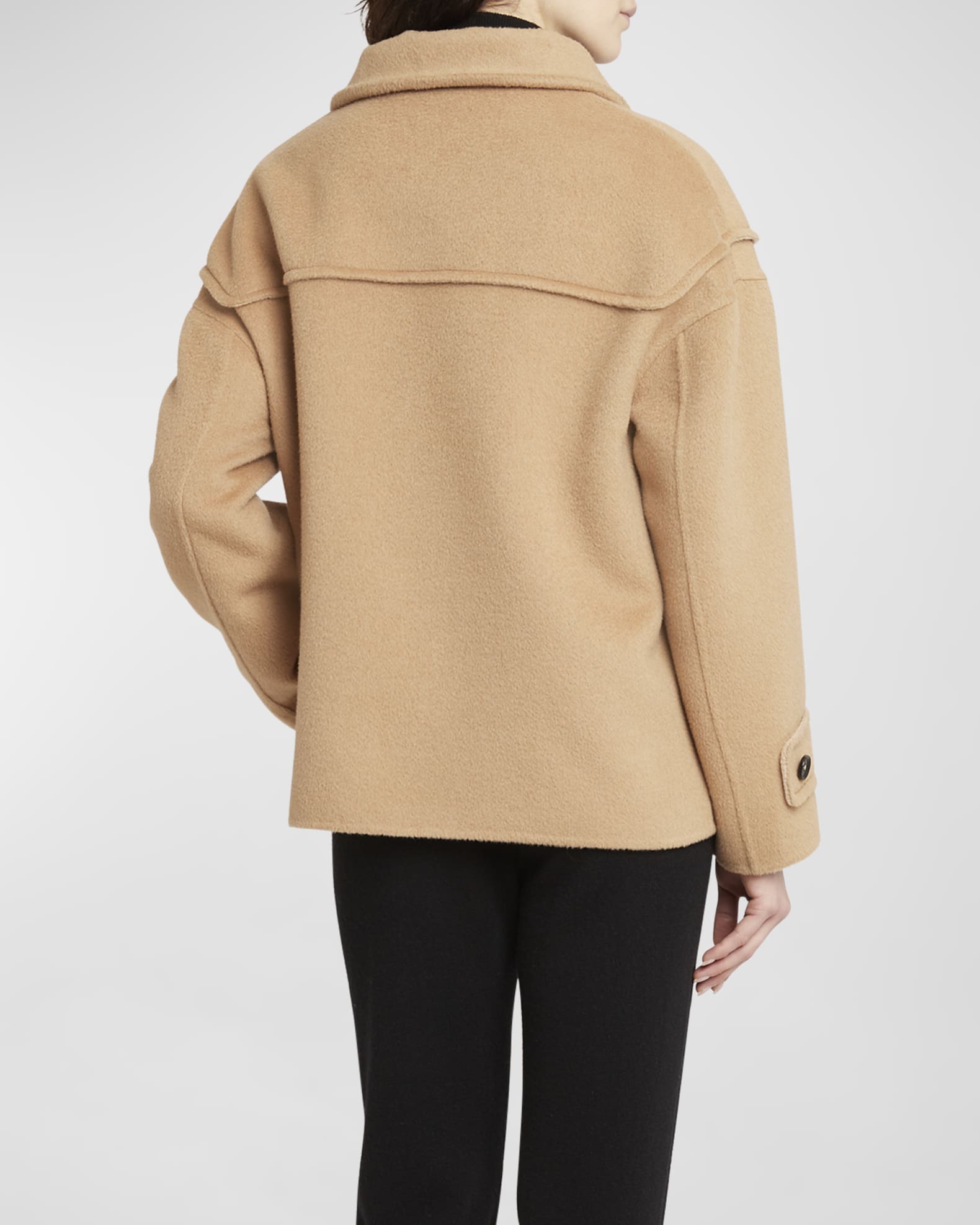 Kiton Toggle Cashmere-Wool Outerwear Jacket | Neiman Marcus