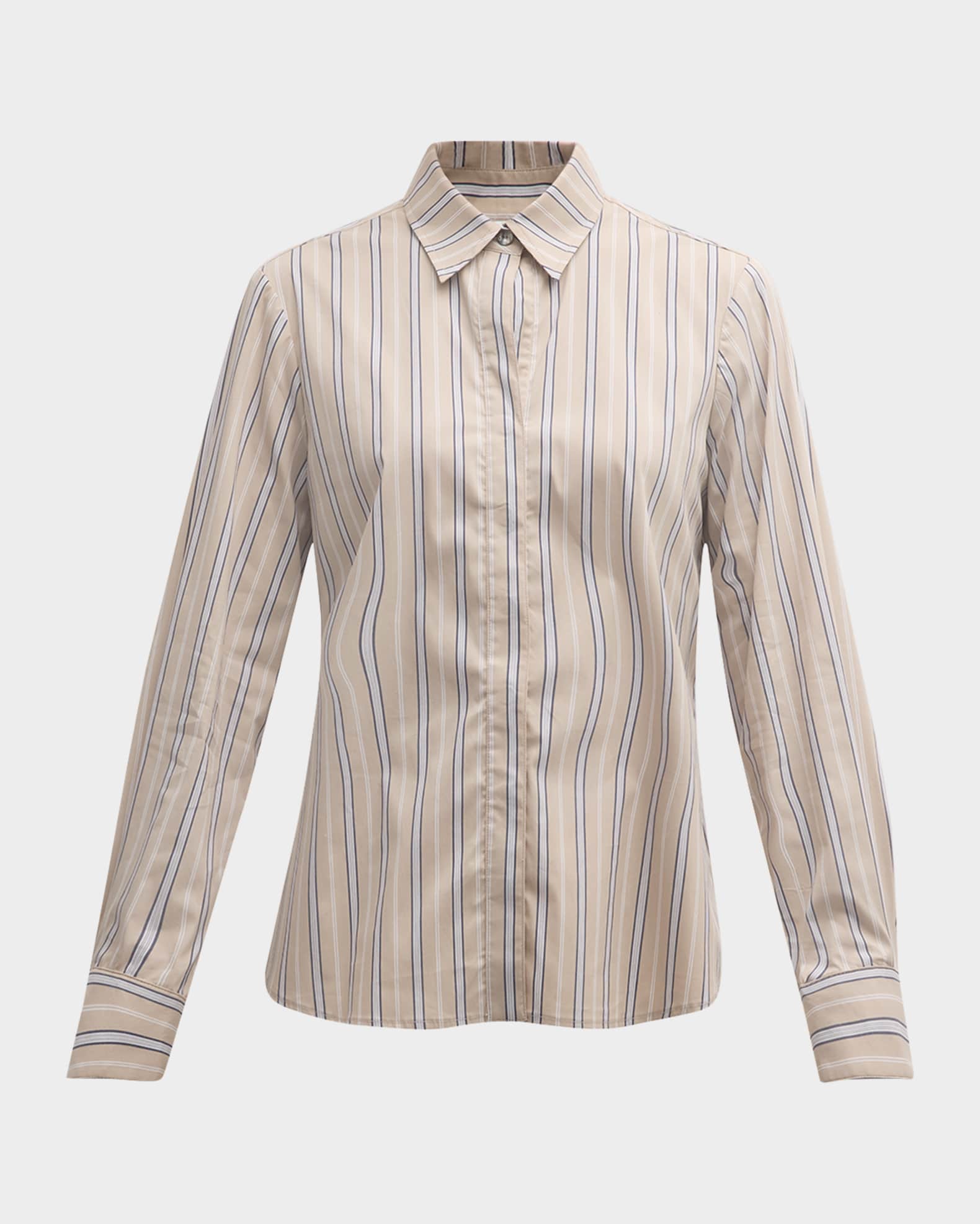 Finley Mason Striped Button-Down Shirt | Neiman Marcus