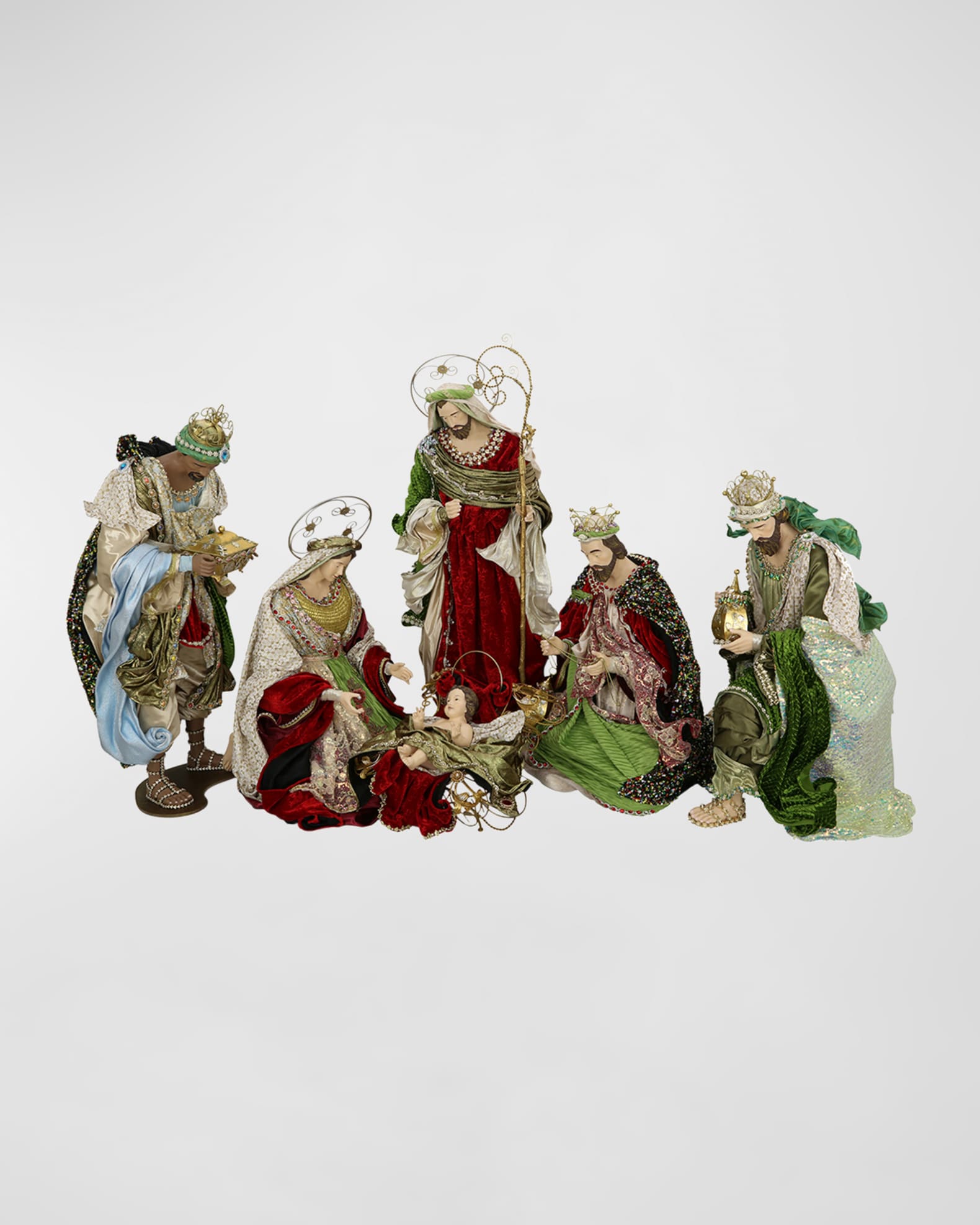Mark Roberts 14"-53" Nativity Scene, Set of 6, | Neiman Marcus