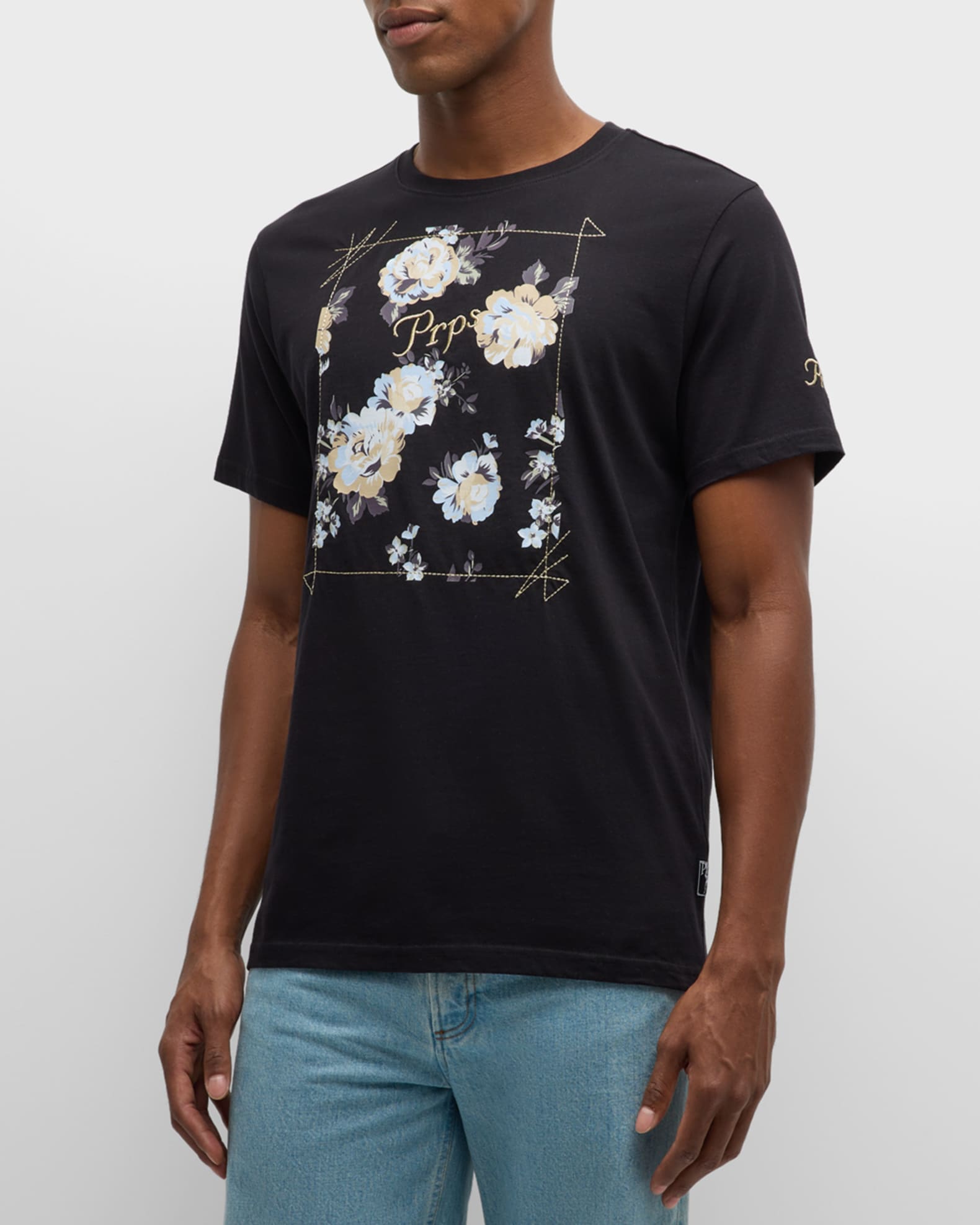 PRPS Men's Alba Floral T-Shirt | Neiman Marcus