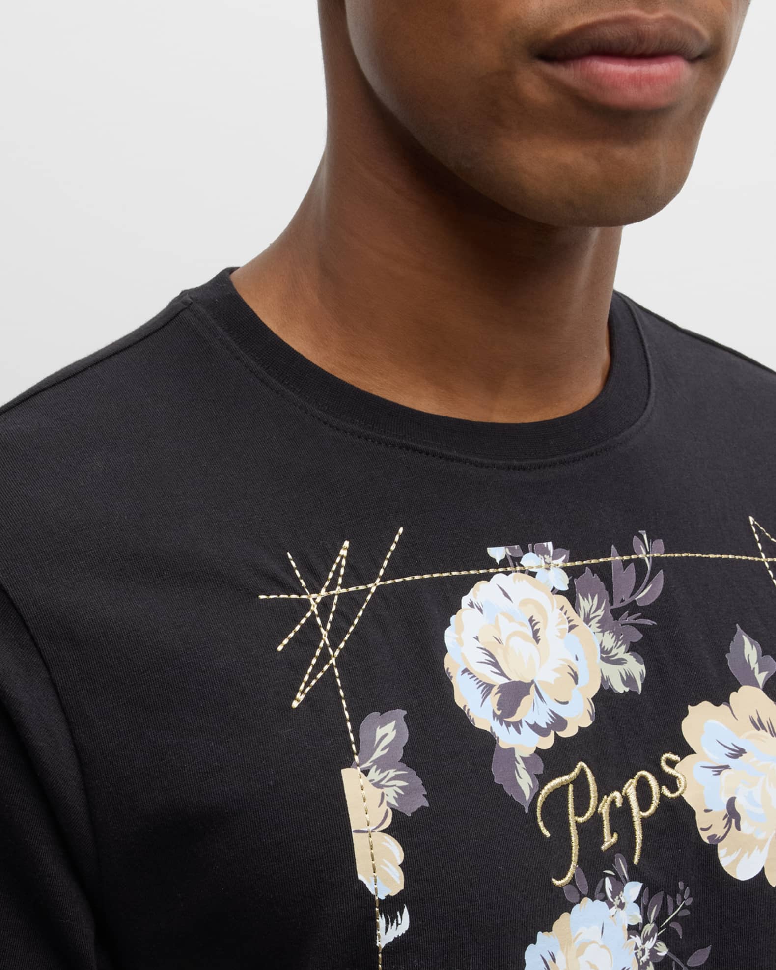 PRPS Men's Alba Floral T-Shirt | Neiman Marcus