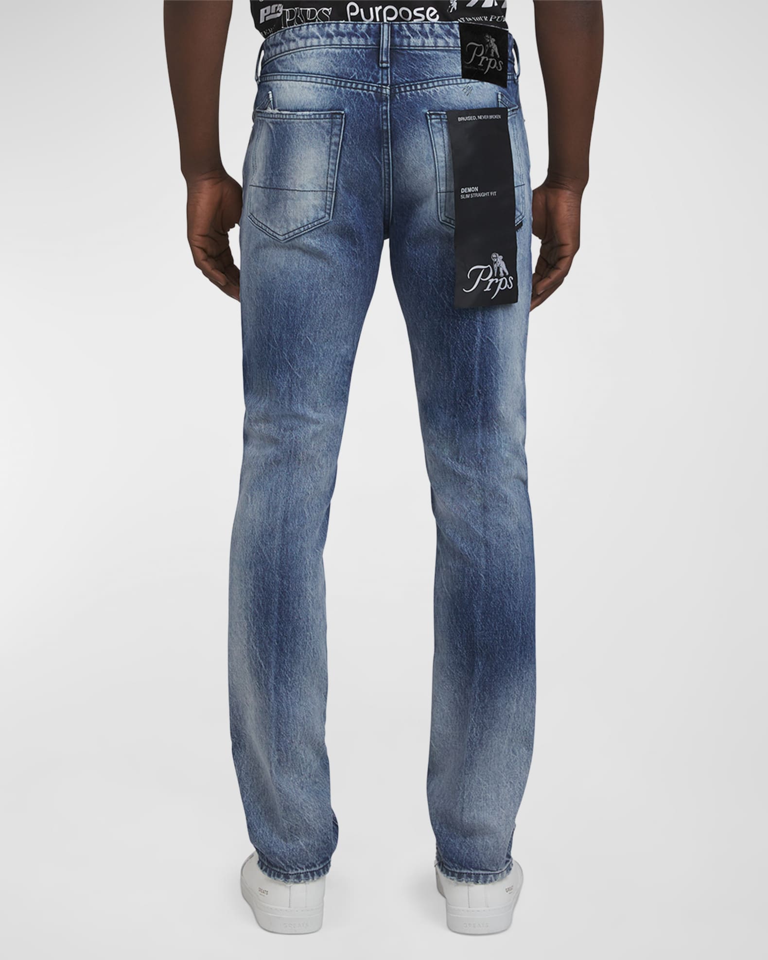 PRPS Men's Mallow Two-Tone Jeans | Neiman Marcus