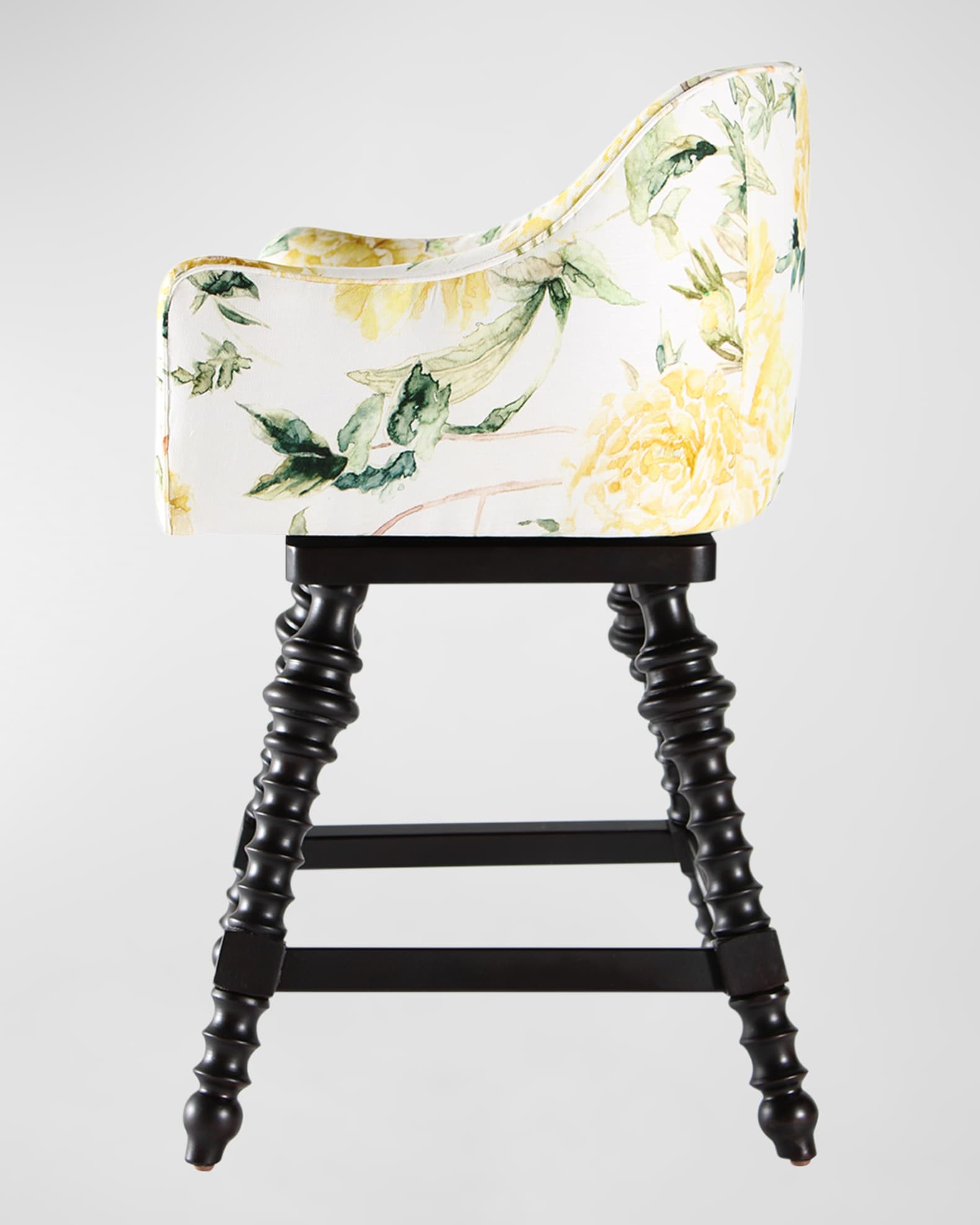 Peninsula Home Collection Loren Swivel 26" Counter Stool | Neiman Marcus