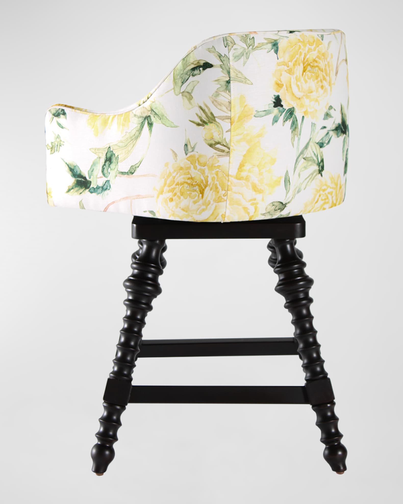 Peninsula Home Collection Loren Swivel 26" Counter Stool | Neiman Marcus