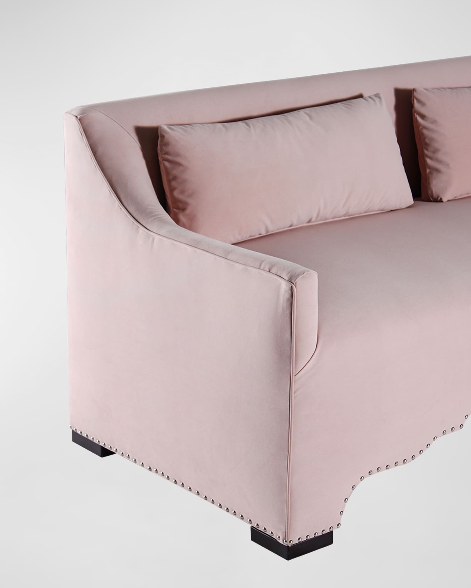 Peninsula Home Collection Adeline Velvet Sofa, 74" | Neiman Marcus