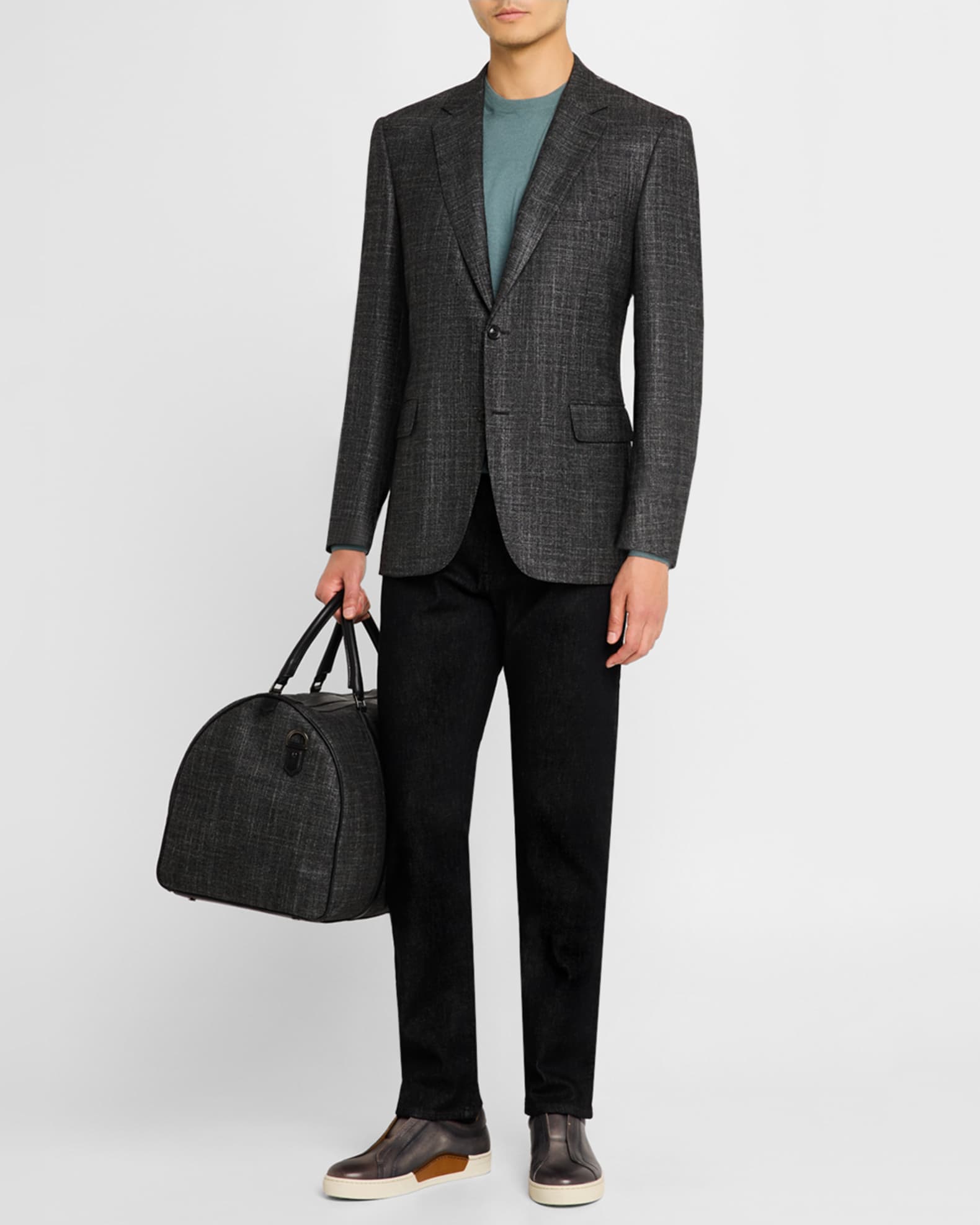 Canali Men's 90th Anniversary Wool Sport Coat | Neiman Marcus