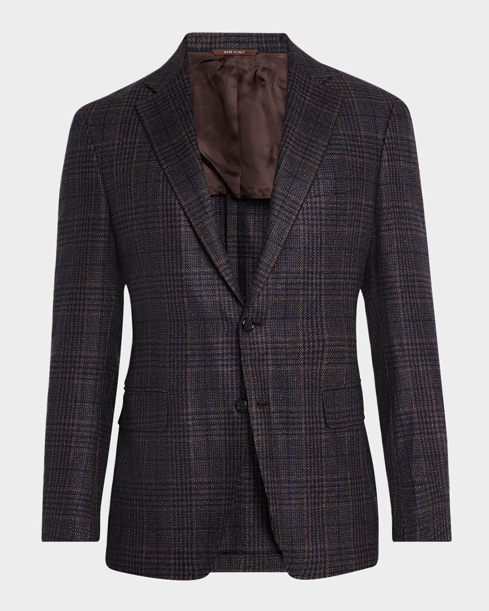 Canali Men's Two-Tone Check Sport Coat | Neiman Marcus