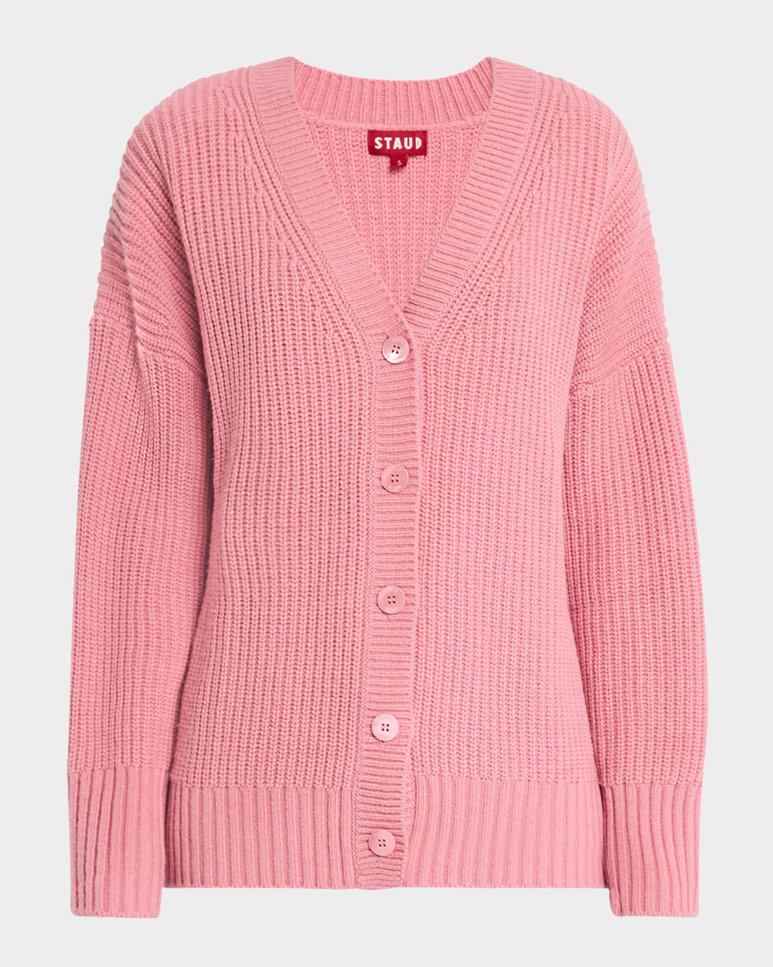 STAUD Matilda Wool-Blend Cardigan | Neiman Marcus