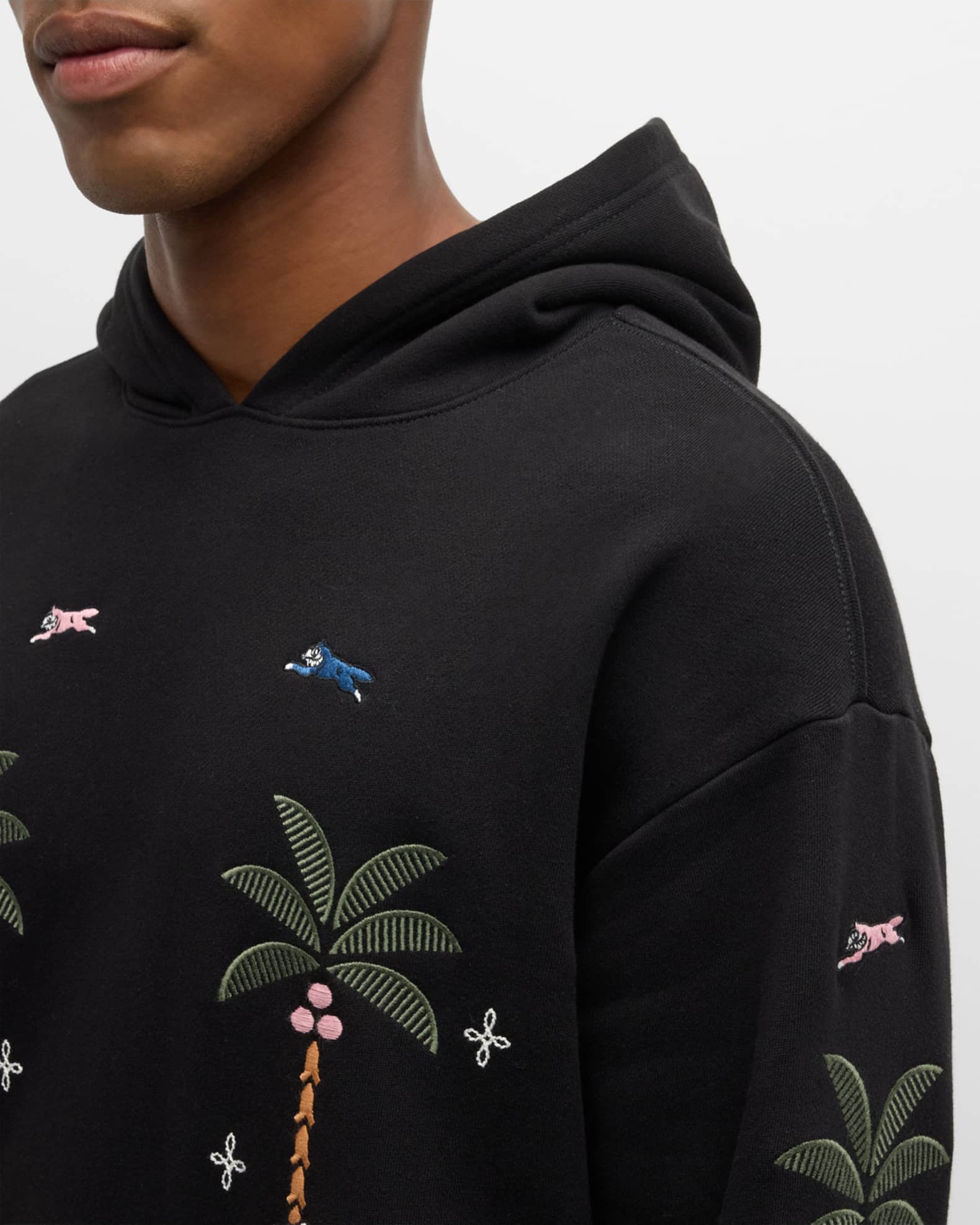 ICECREAM Men's Decadent Embroidered Hoodie | Neiman Marcus