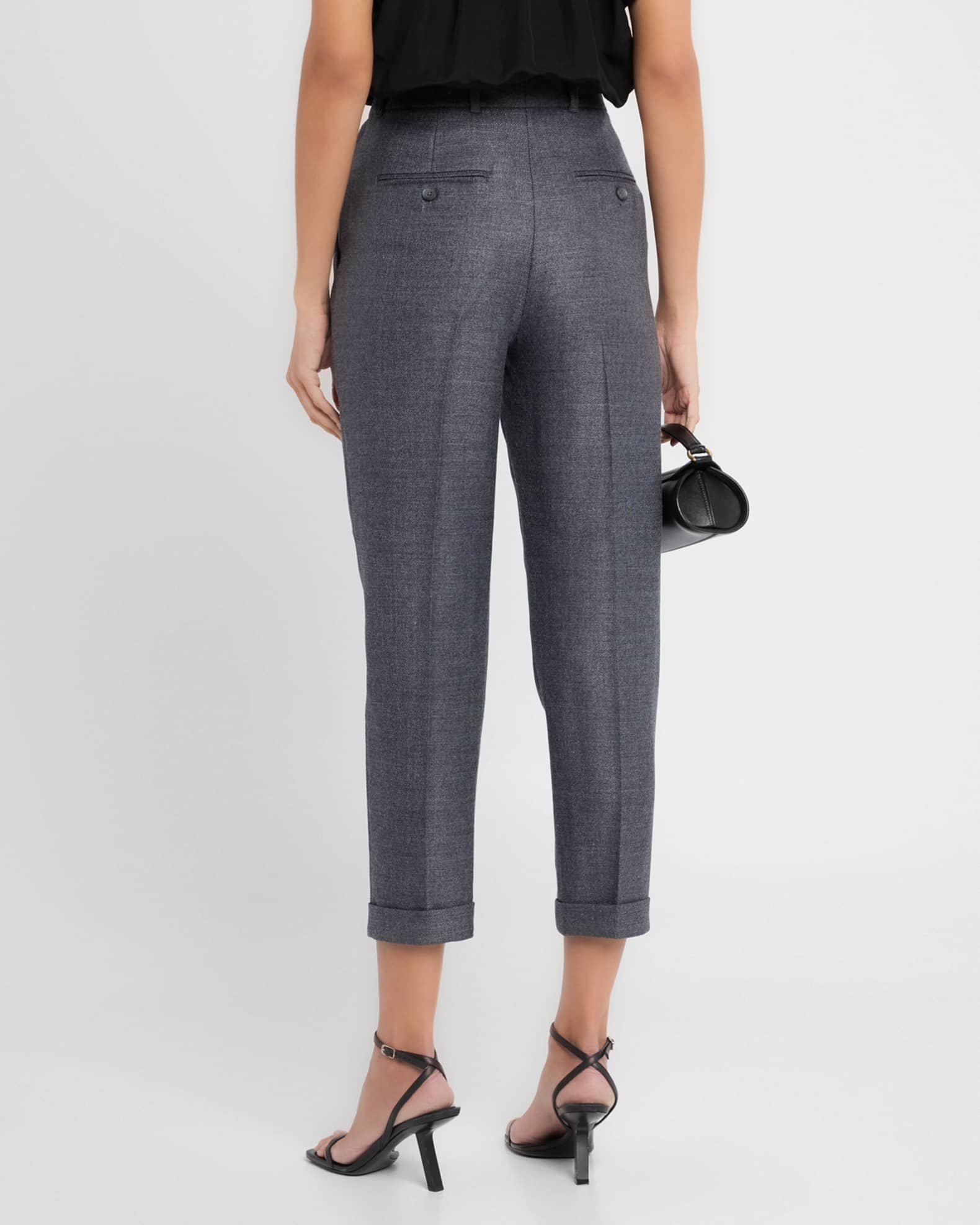 3.1 Phillip Lim Wool-Blend Carrot Pants | Neiman Marcus